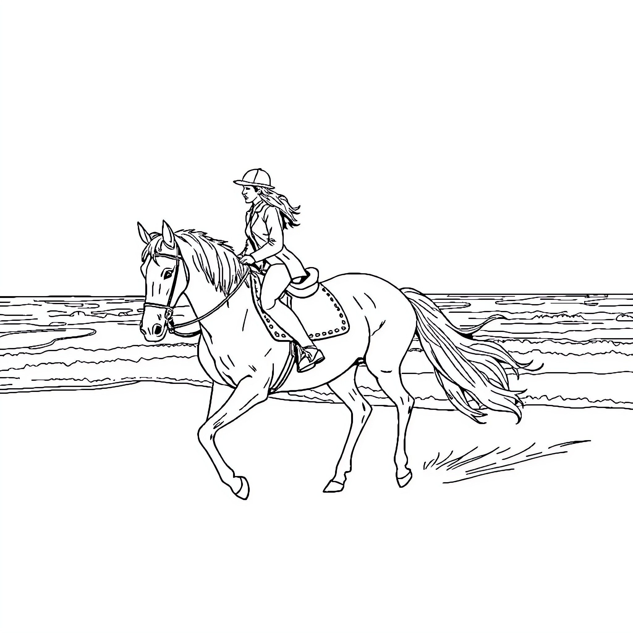 572 Best Horse Coloring Pages (Free Printable PDFs)
