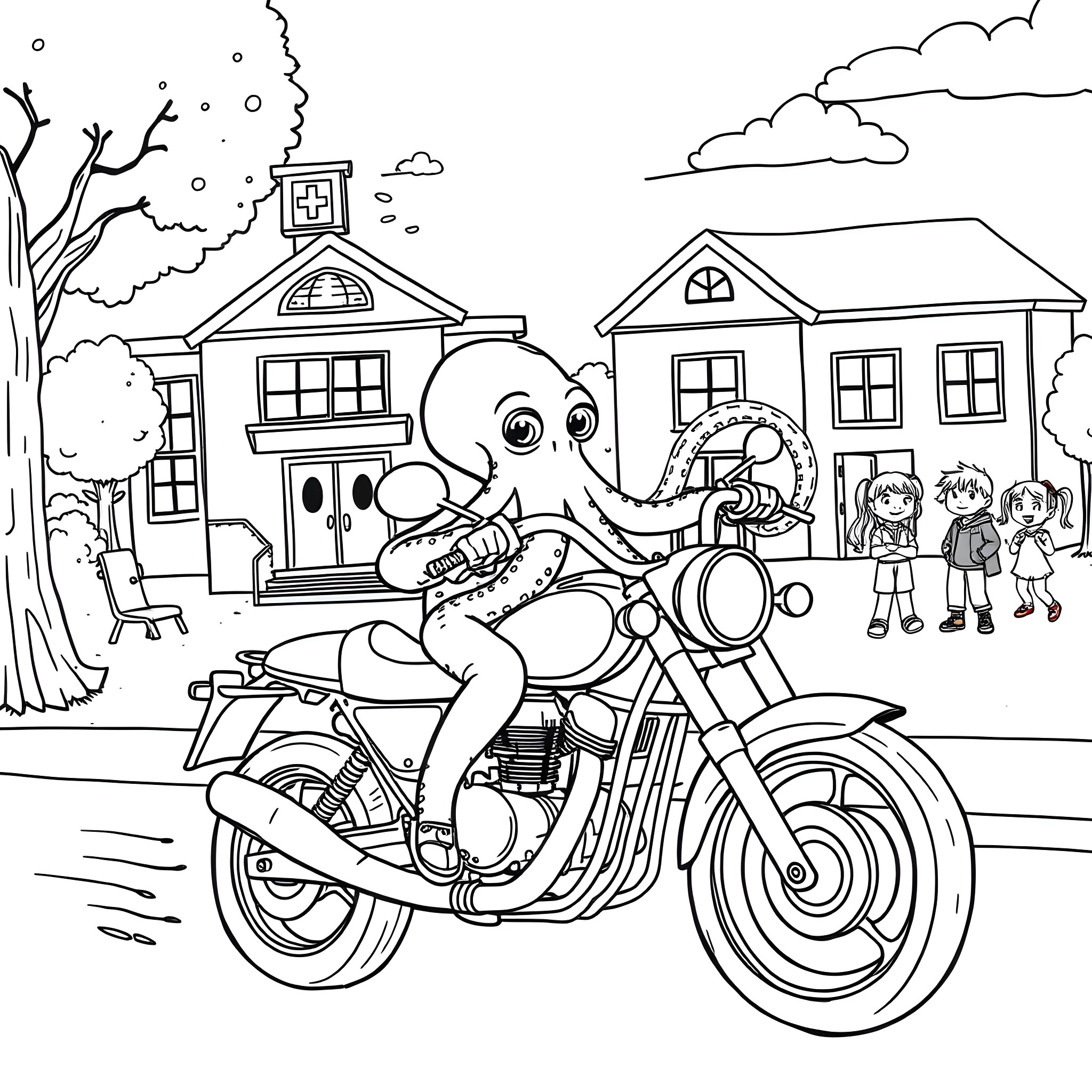 100 Best Octopus Coloring Pages (Free Printable PDFs)