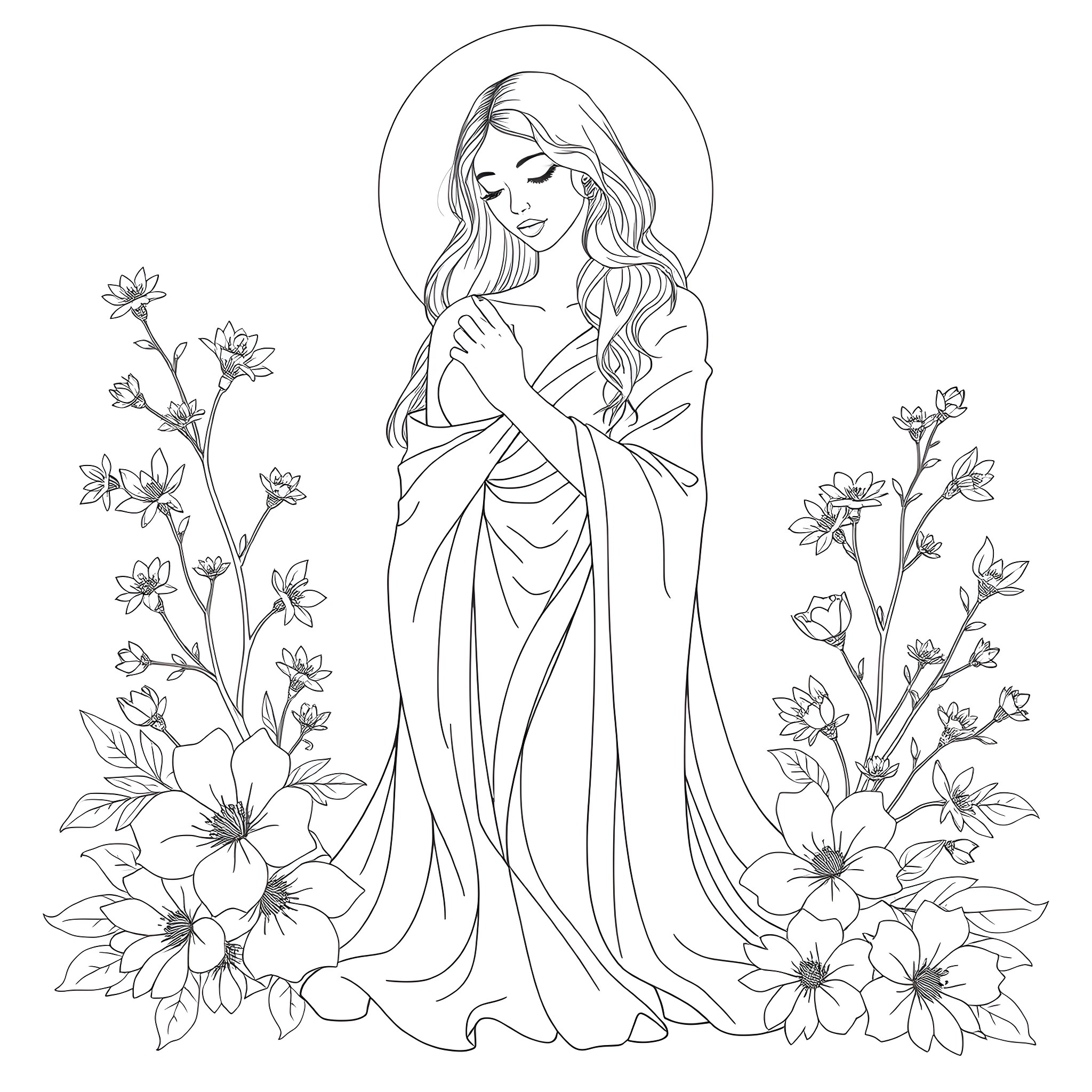 233 Best Lady Coloring Pages (Free Printable PDFs)