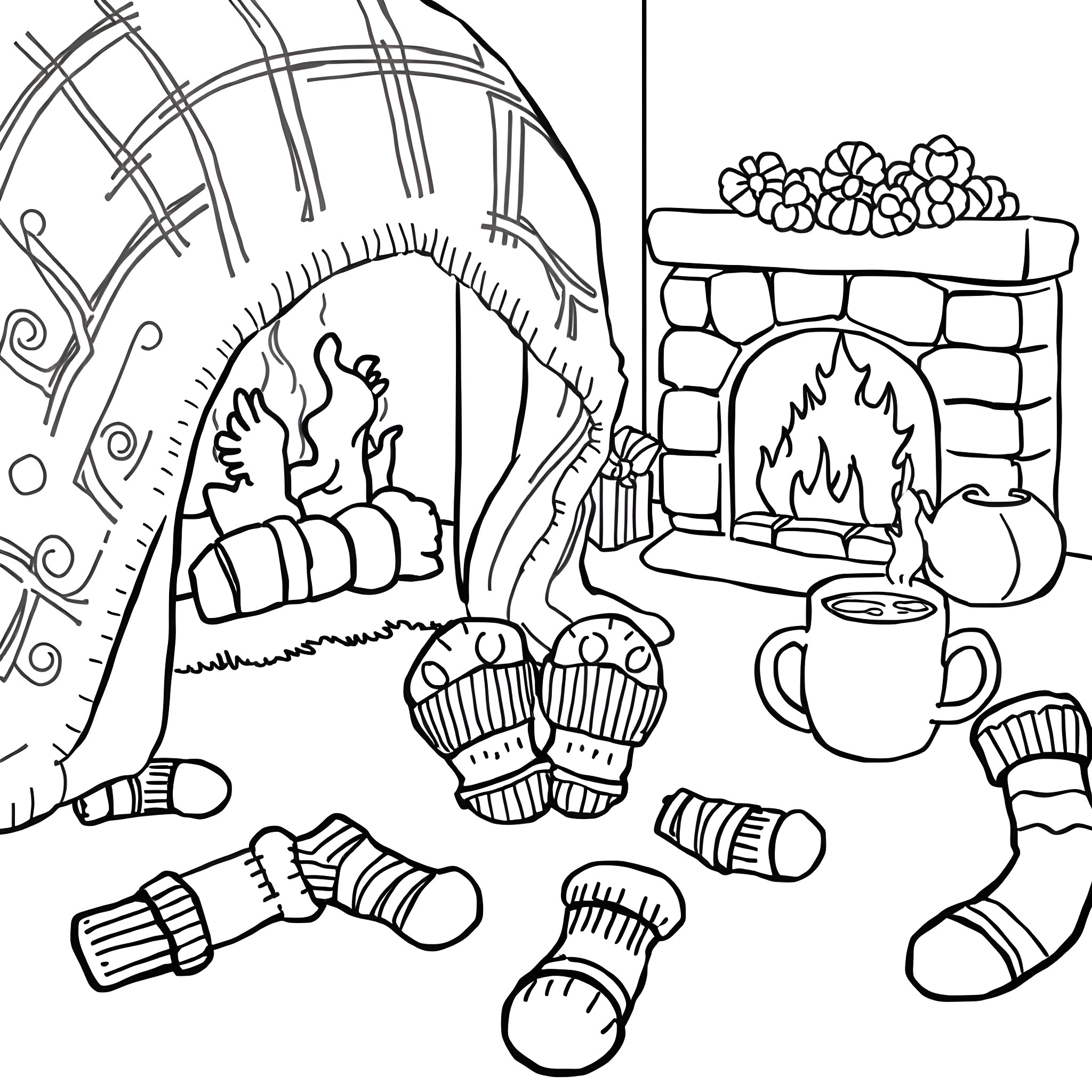 2 Best Foot Coloring Pages (Free Printable PDFs)