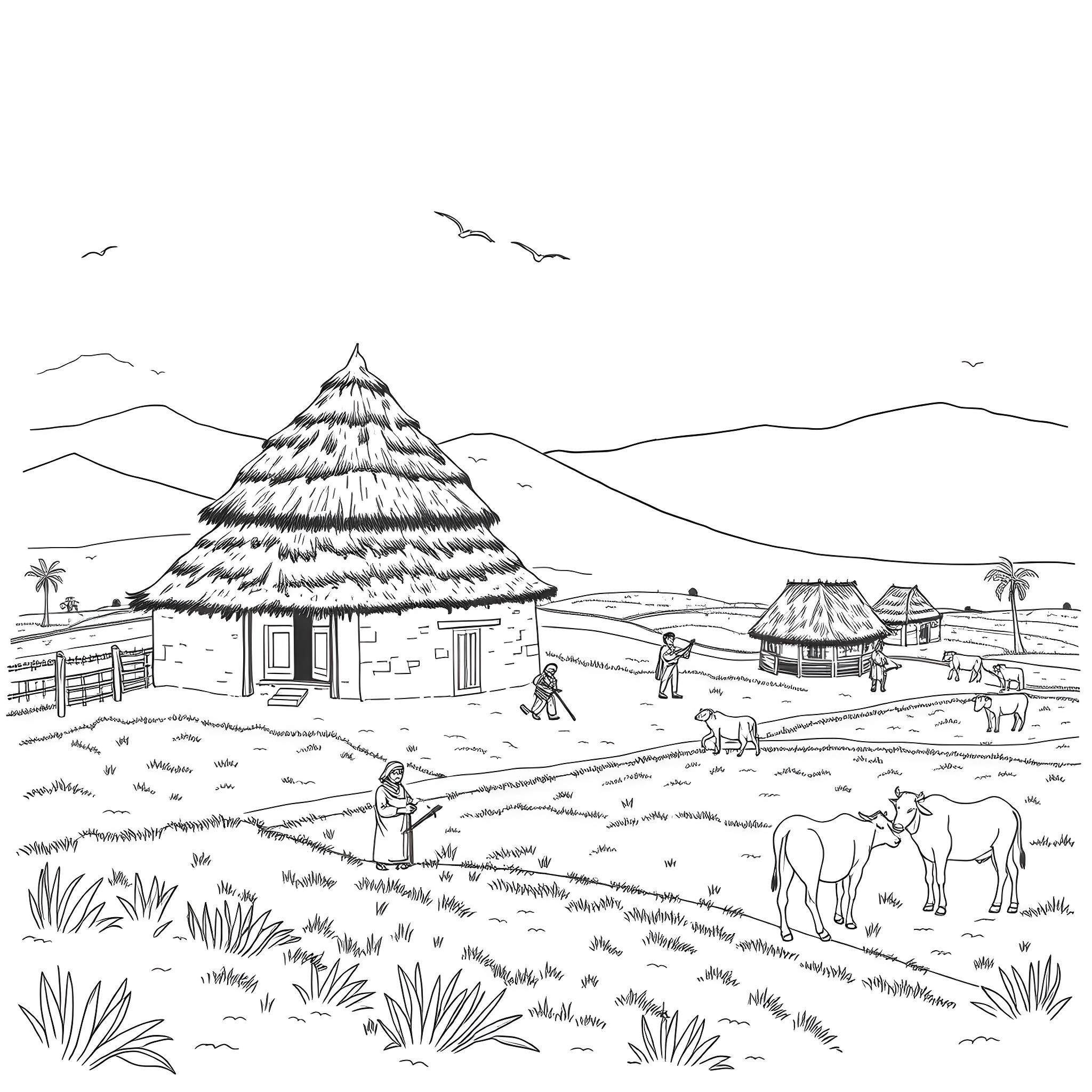 Best Farm Coloring Pages (Free Printable PDF)