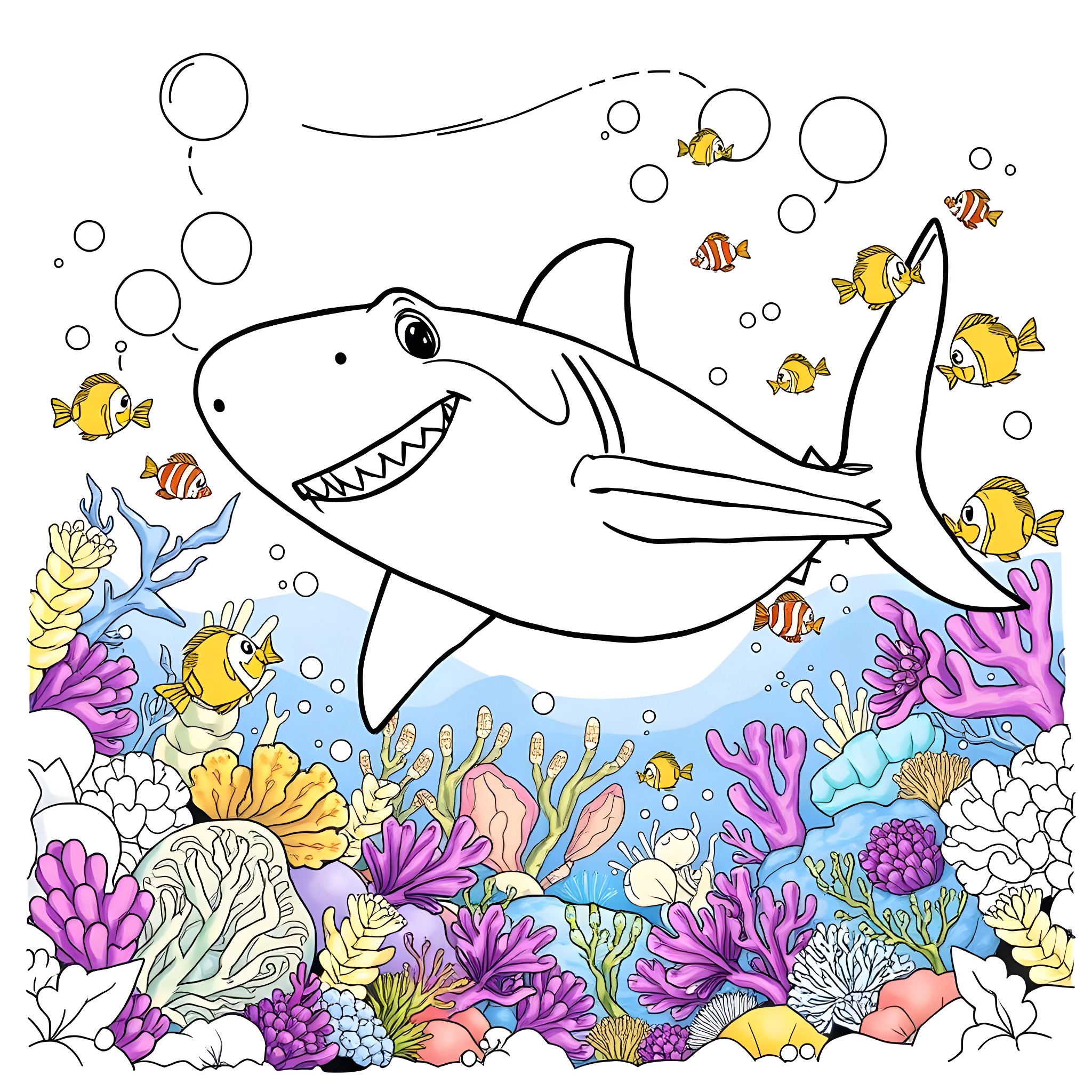 Best Bruce Coloring Pages (Free Printable PDF)