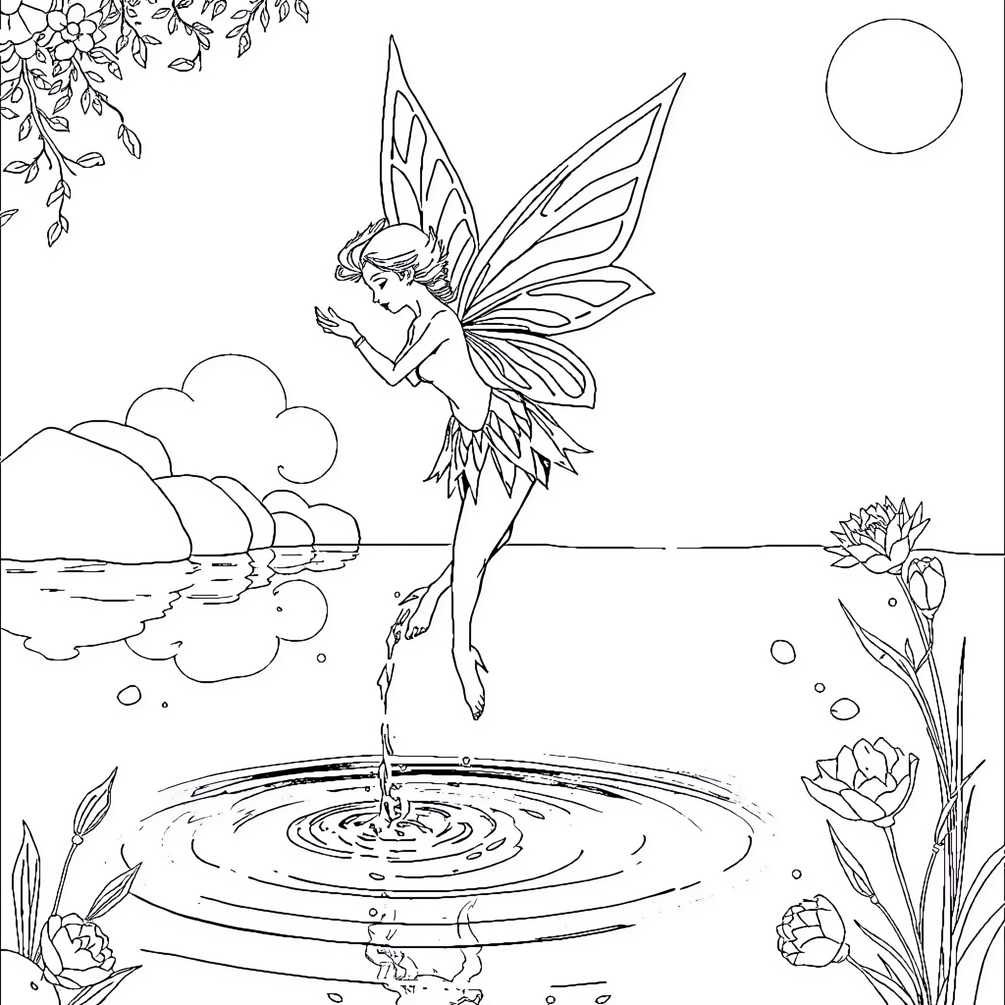 Best Fee Coloring Pages (Free Printable PDF)