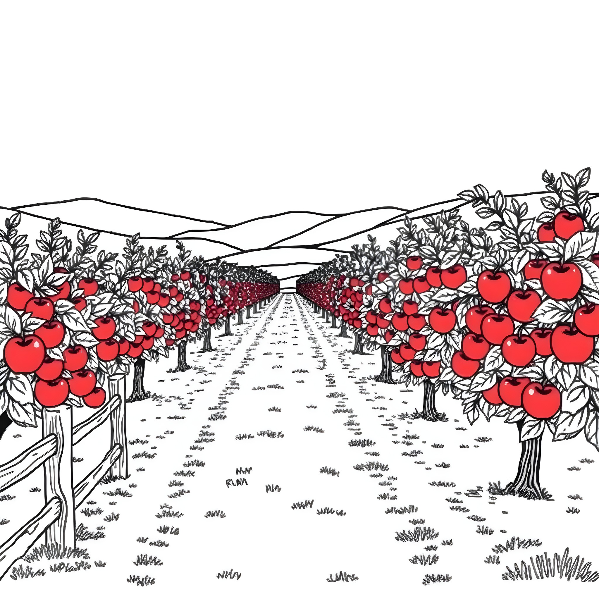 181 Best Apple Coloring Pages (Free Printable PDFs)