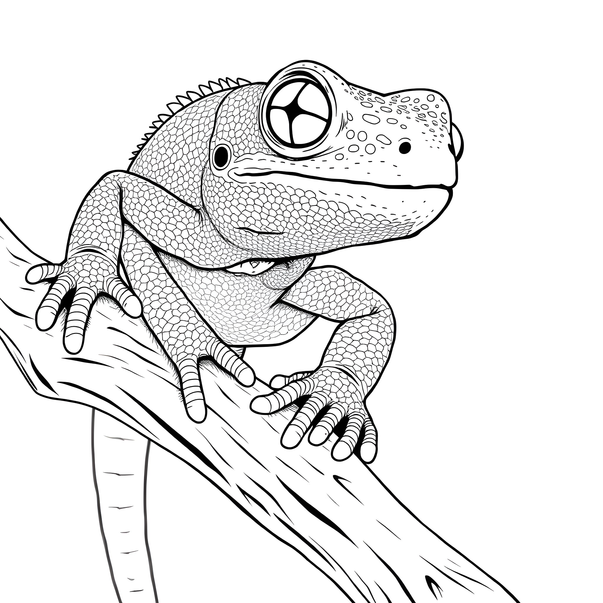 Best Gecko Coloring Pages (Free Printable PDF)