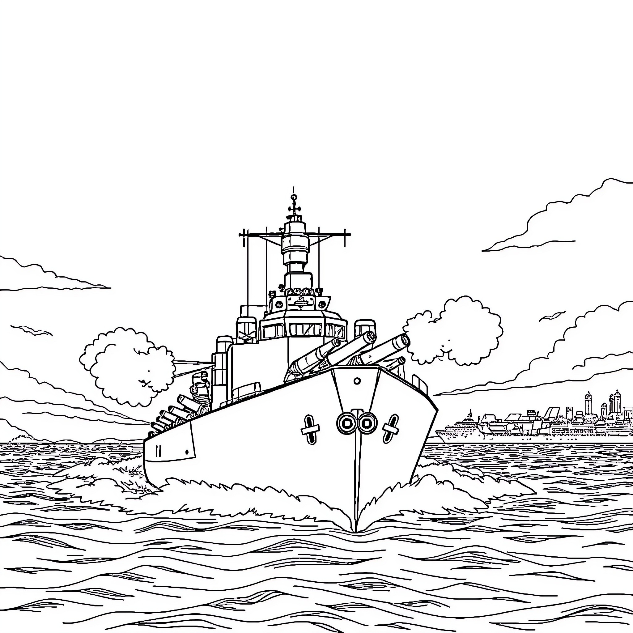 Best HMS Belfast Coloring Pages (Free Printable PDF)