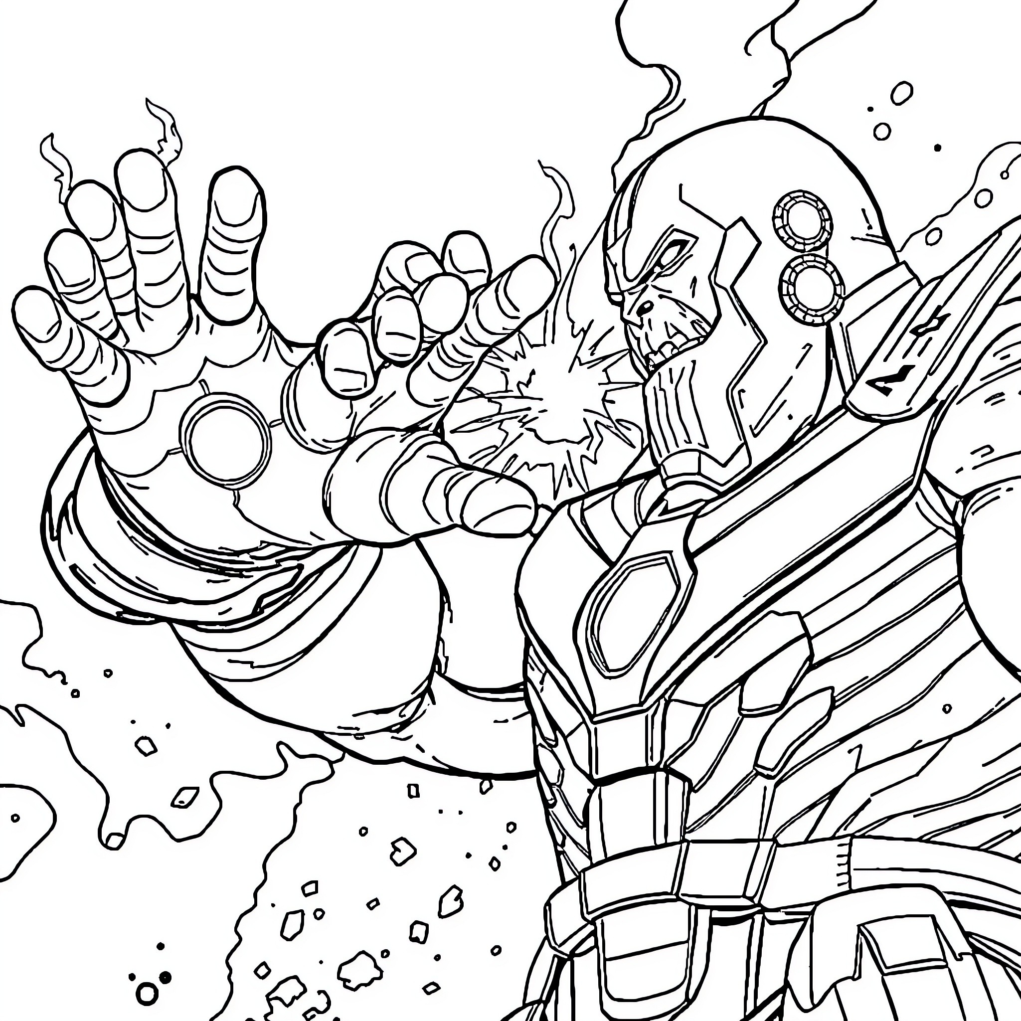 Best Thanos Coloring Pages (Free Printable PDF)
