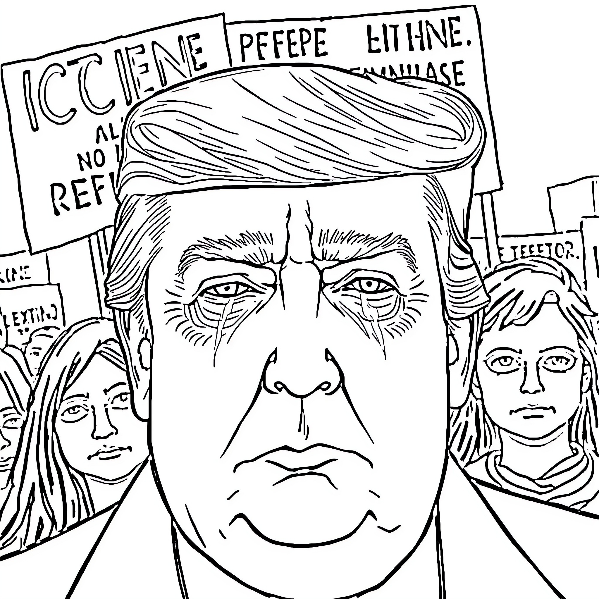 Best Trump Coloring Pages (Free Printable PDF)