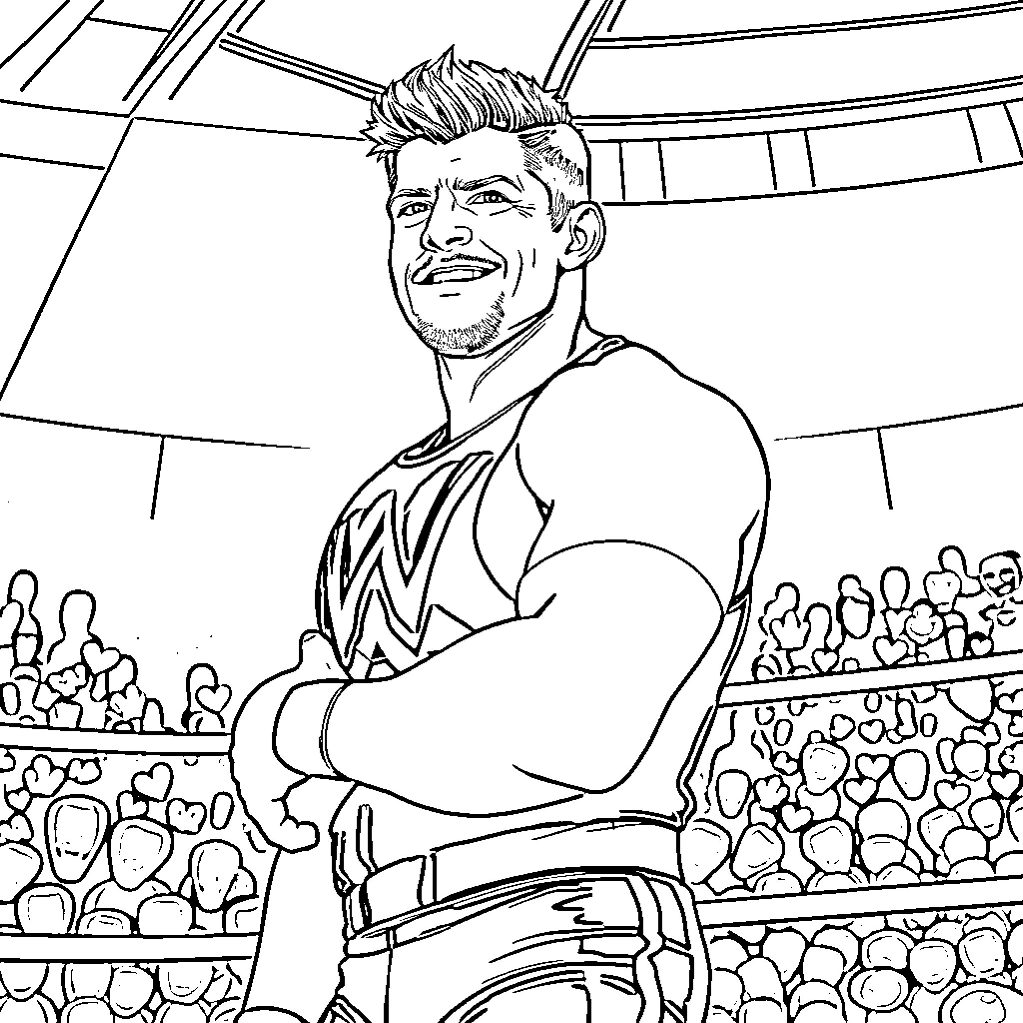 Best Cody Rhodes Coloring Pages (Free Printable PDF)