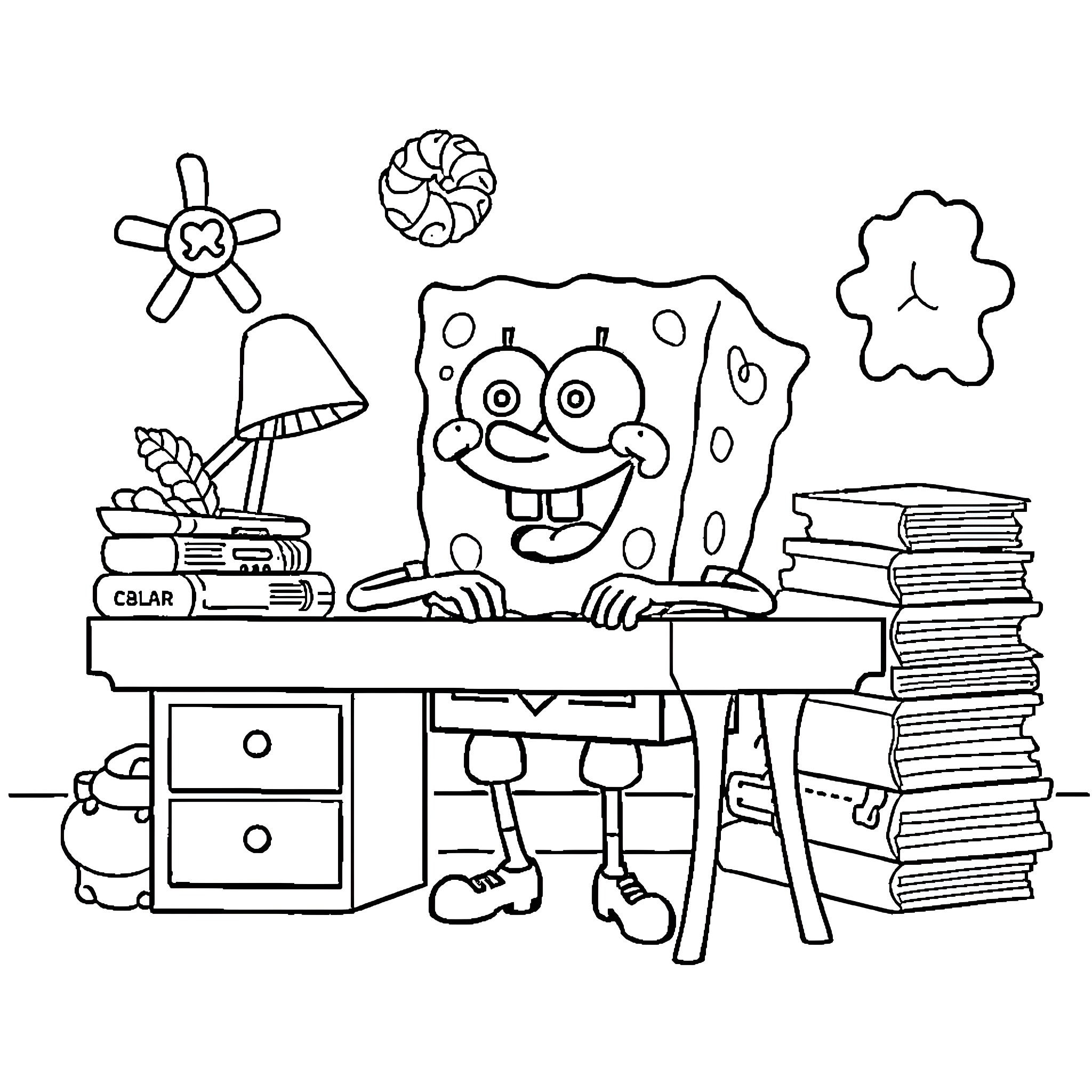 Best Spongebob Coloring Pages (Free Printable PDF)