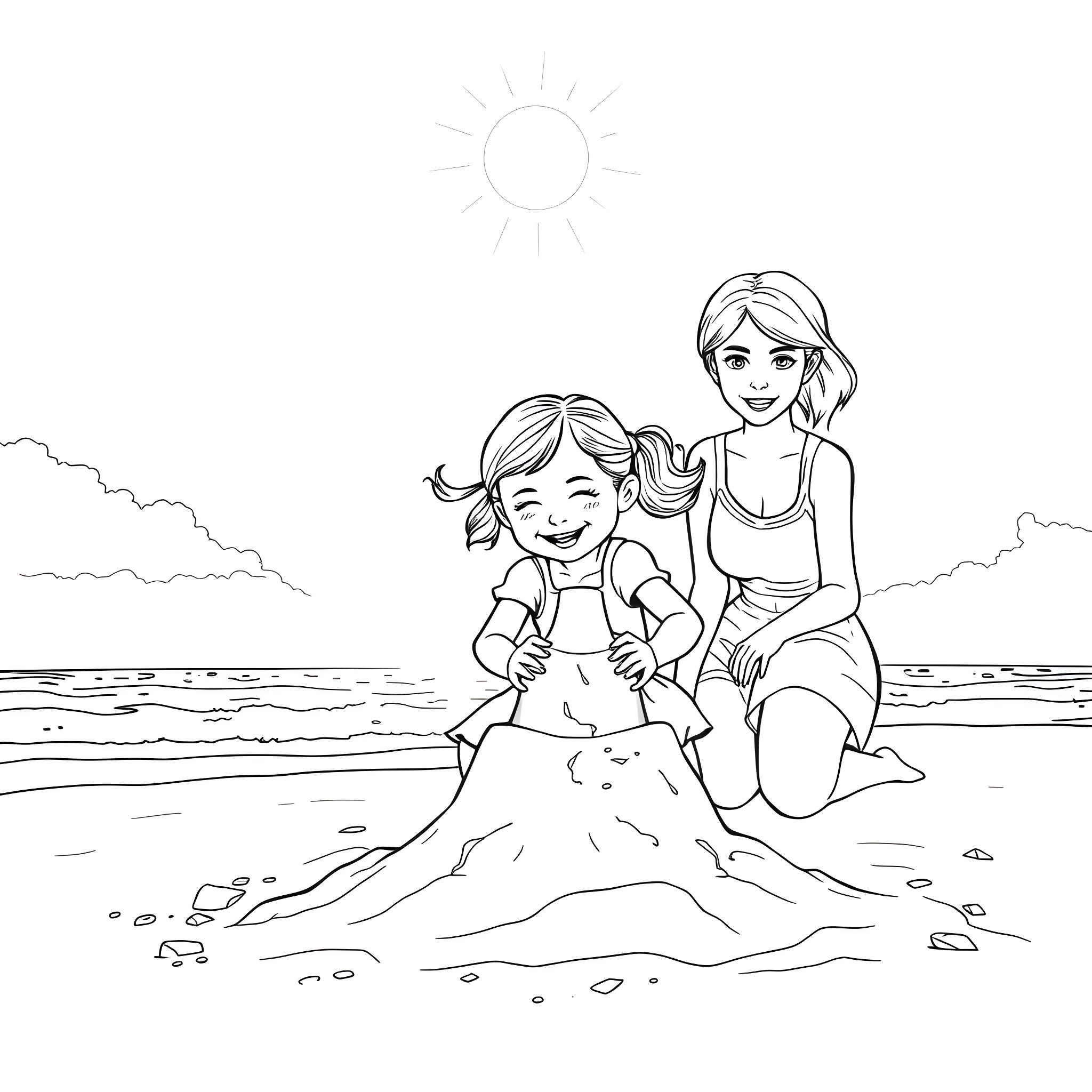 243 Best Girl Coloring Pages (Free Printable PDFs)