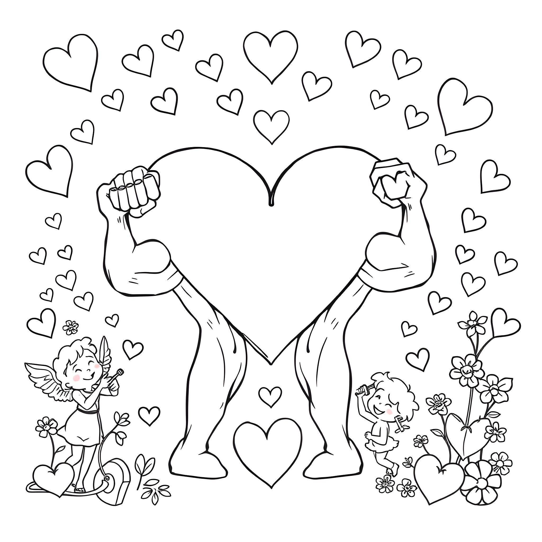 Best Heart Coloring Pages (Free Printable PDF)