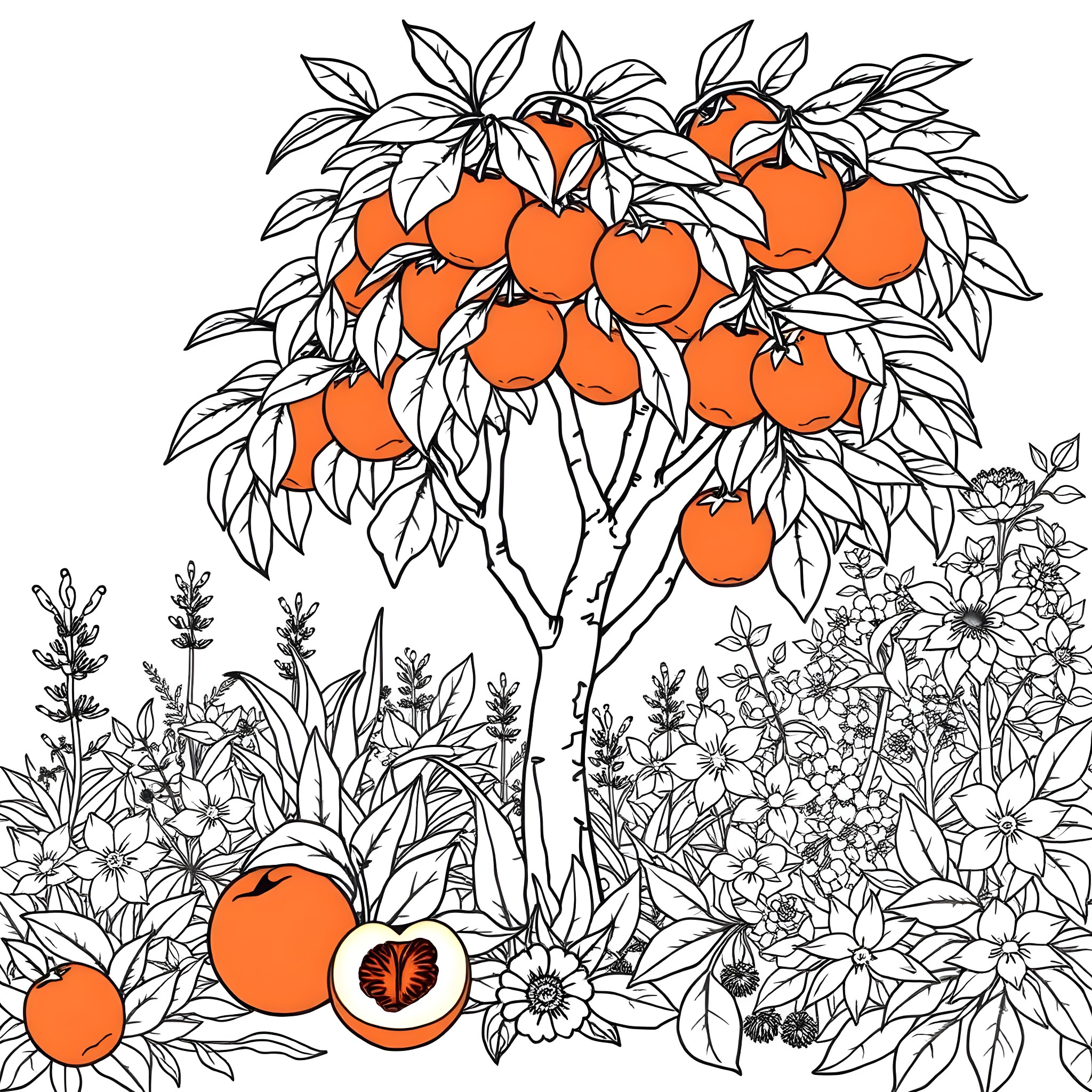 Best Rambutan Coloring Pages (Free Printable PDF)