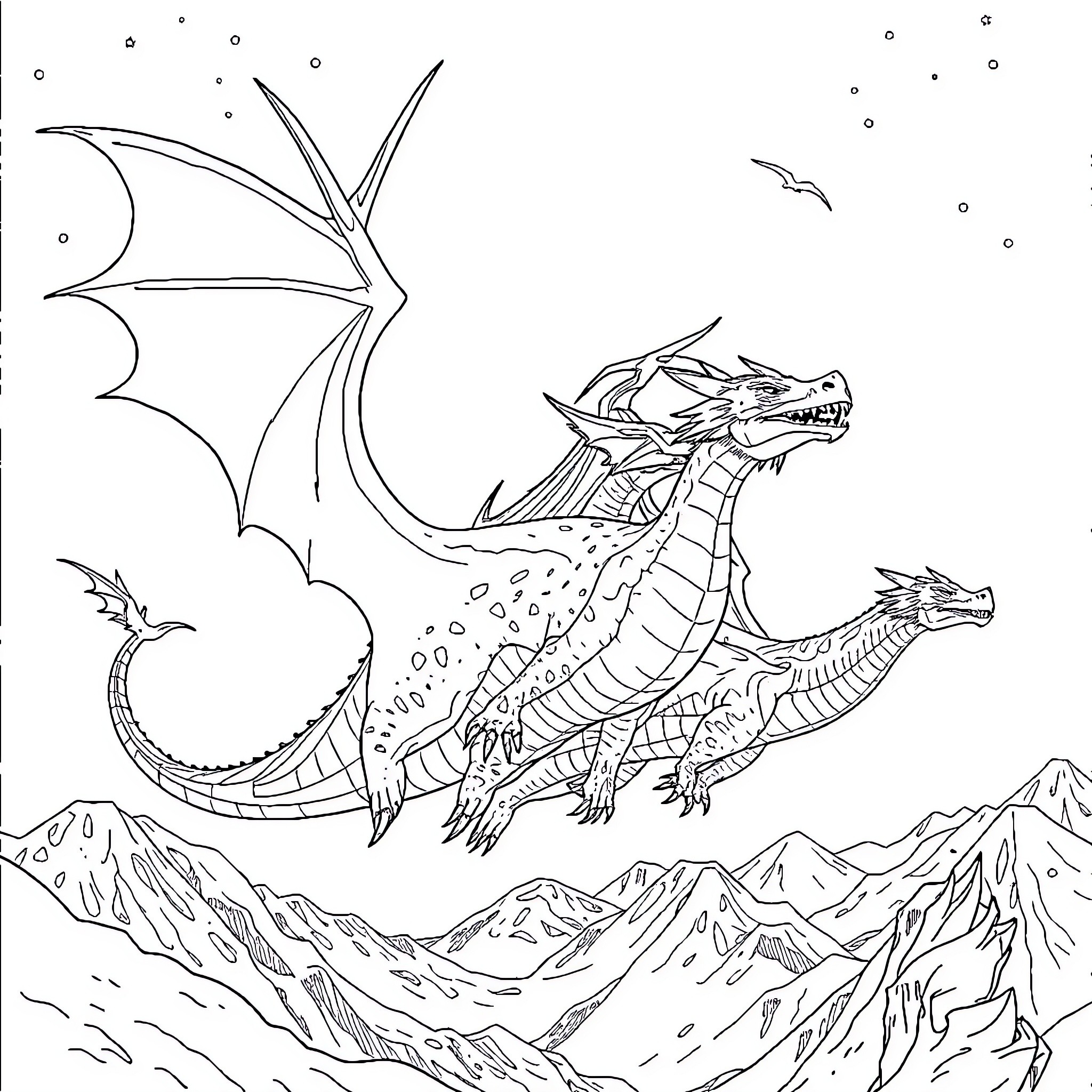 Best Ice Dragon Coloring Pages (Free Printable PDF)