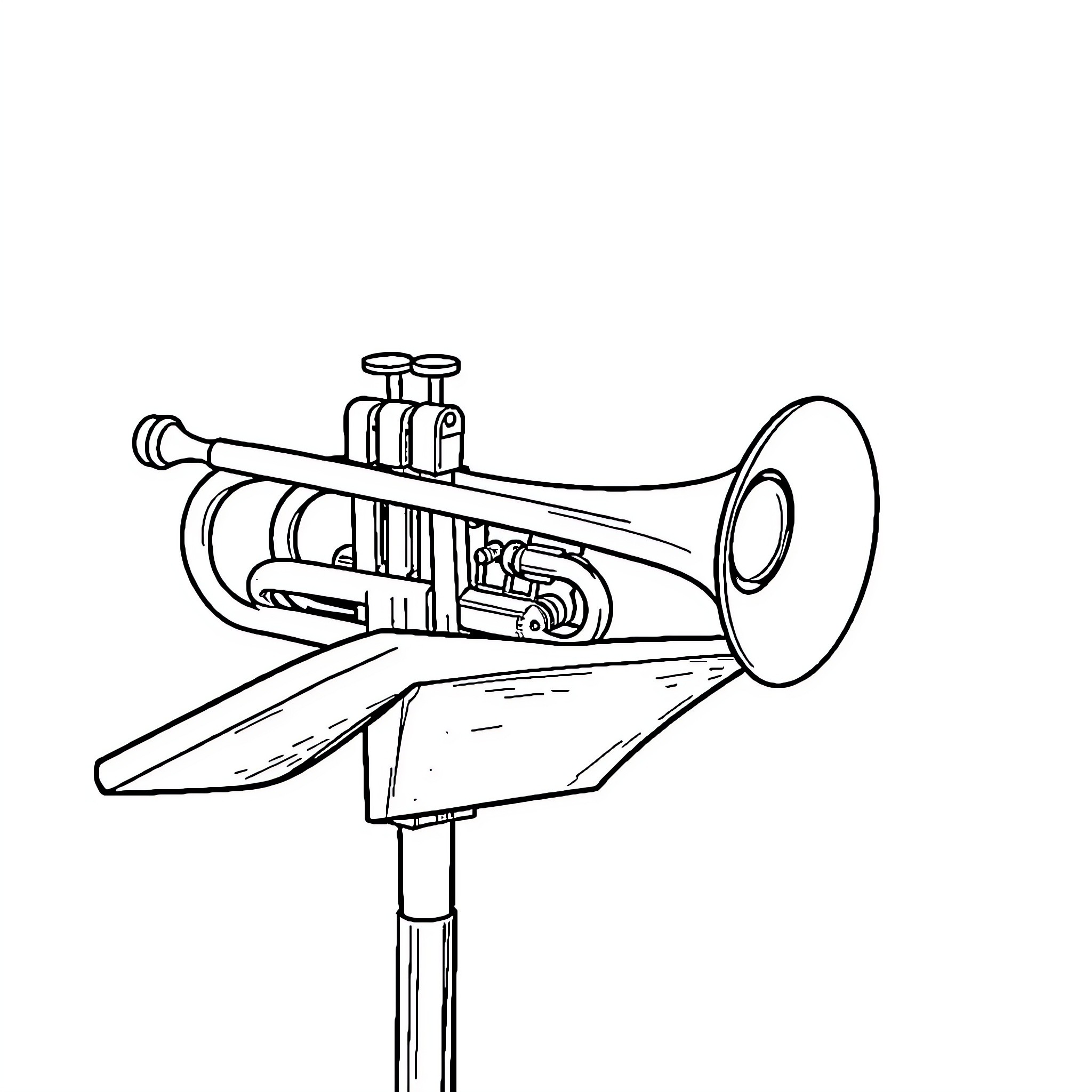 Best Trumpet Coloring Pages (Free Printable PDF)