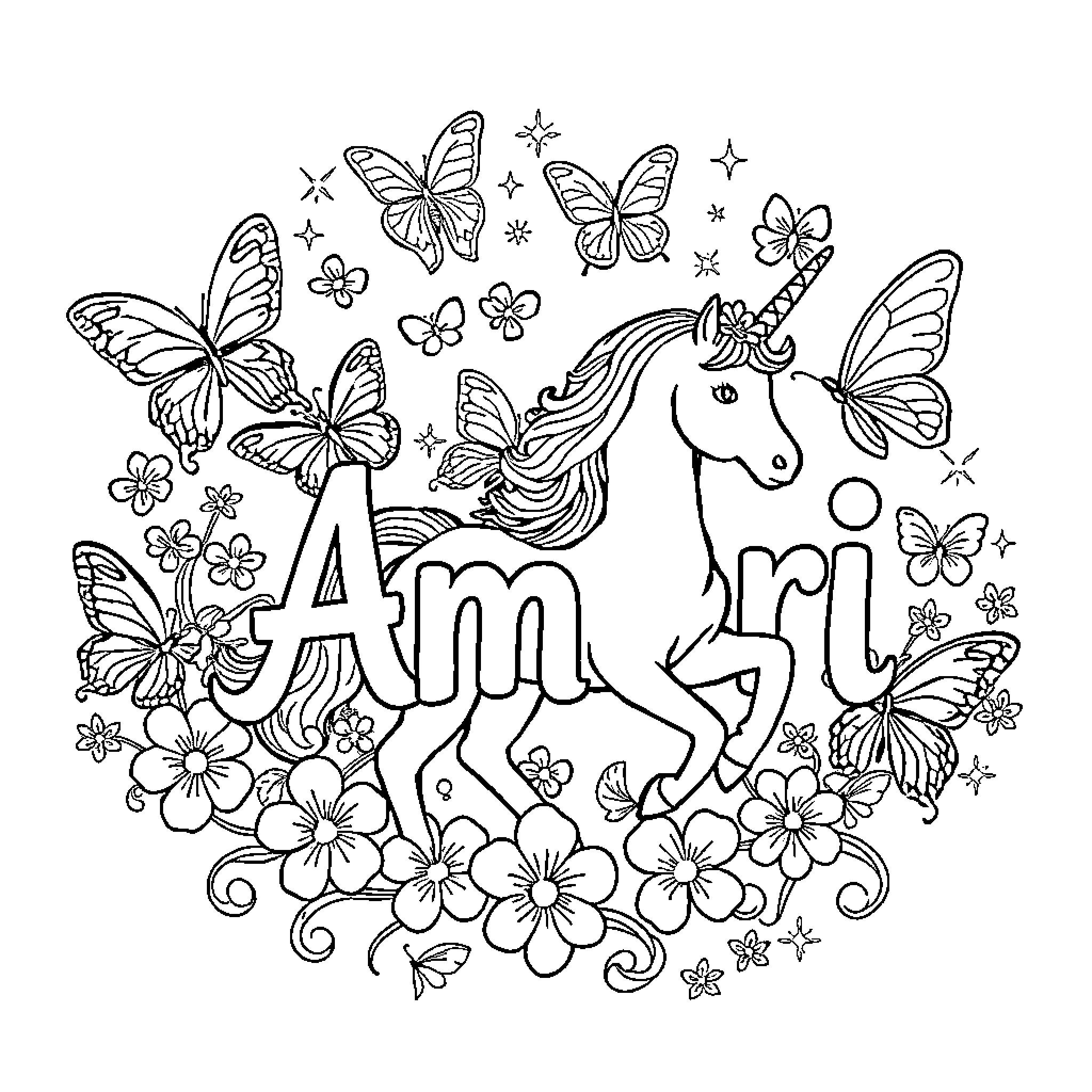 Best Amari Coloring Pages (Free Printable PDF)