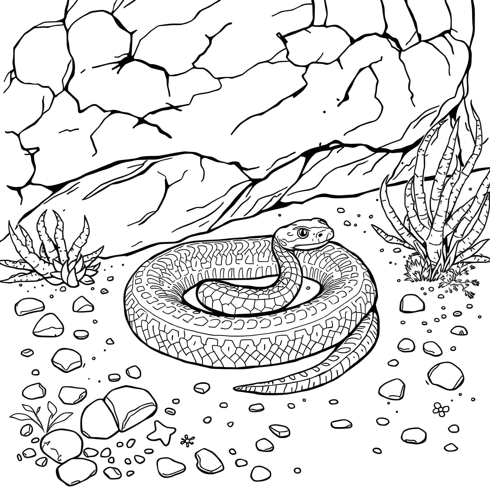 7 Best Rattlesnake Coloring Pages (Free Printable PDFs)