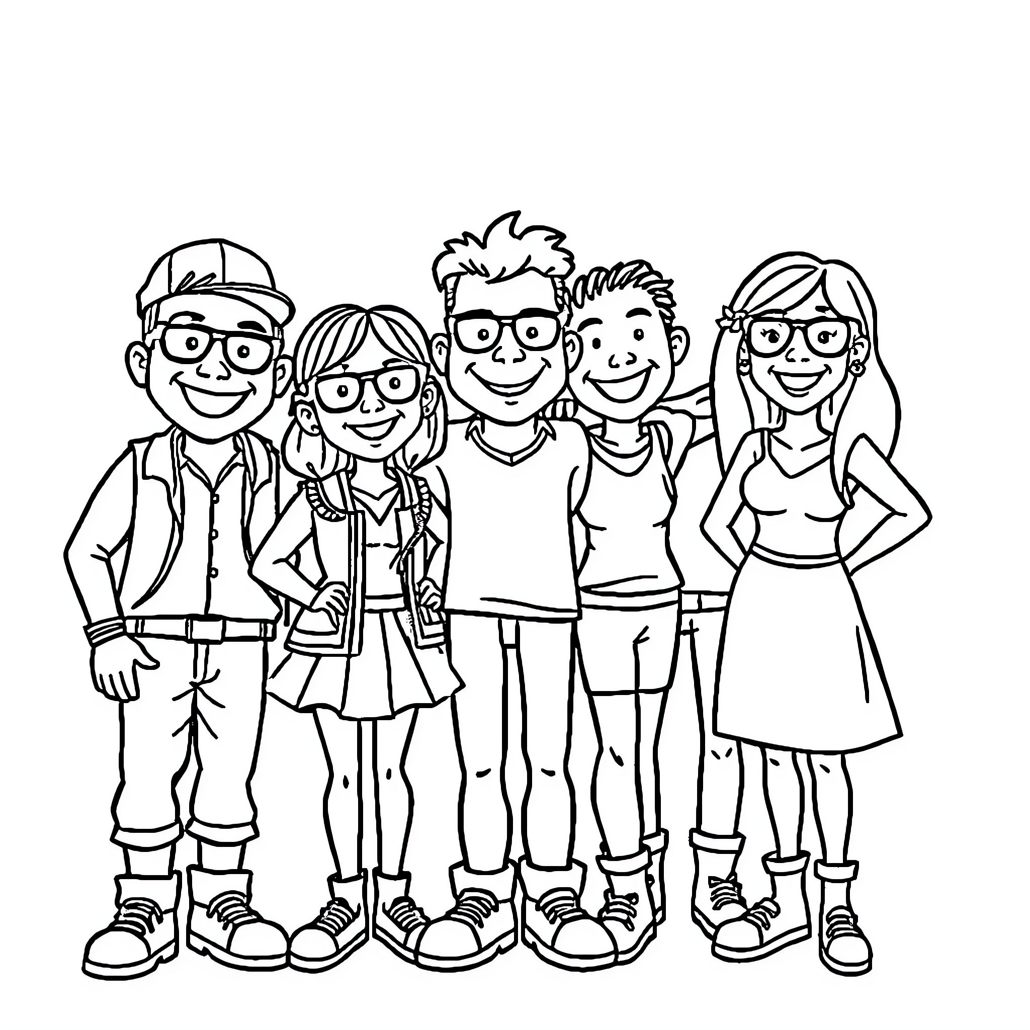 Best Color Crew Coloring Pages (Free Printable PDF)