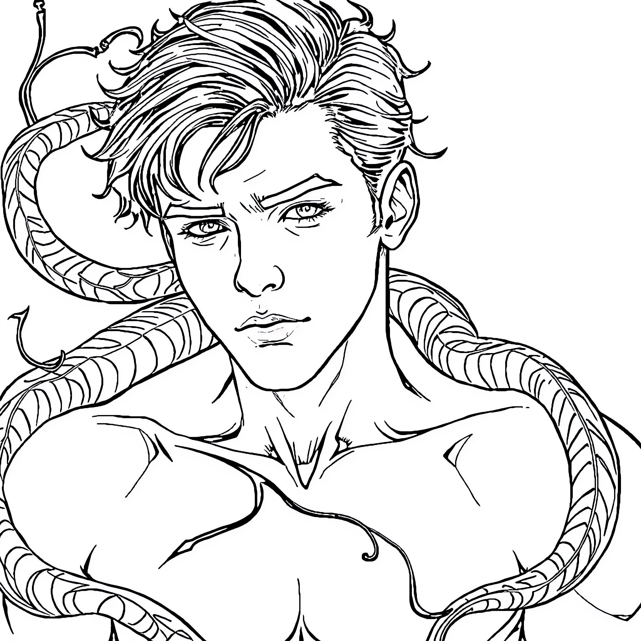 Best Demon Coloring Pages (Free Printable PDF)