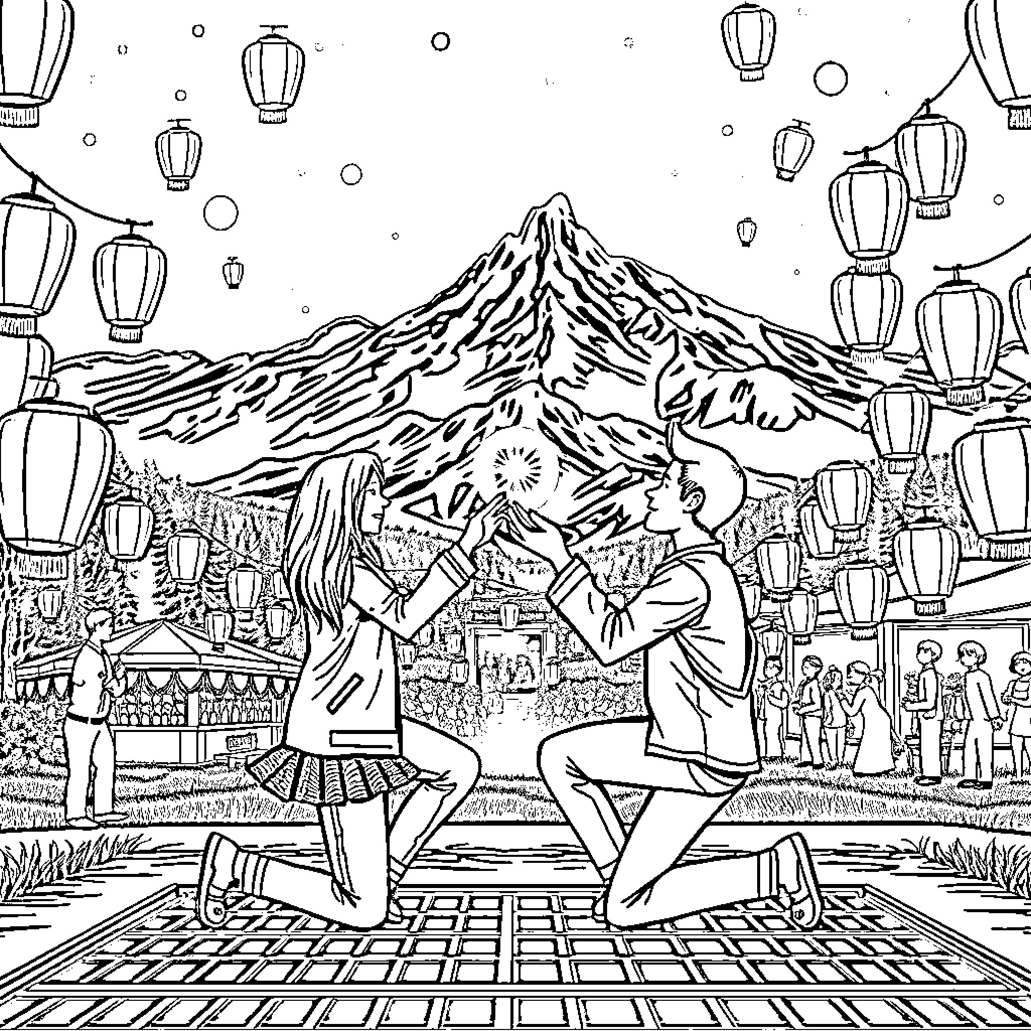 Best Proposal Coloring Pages (Free Printable PDF)