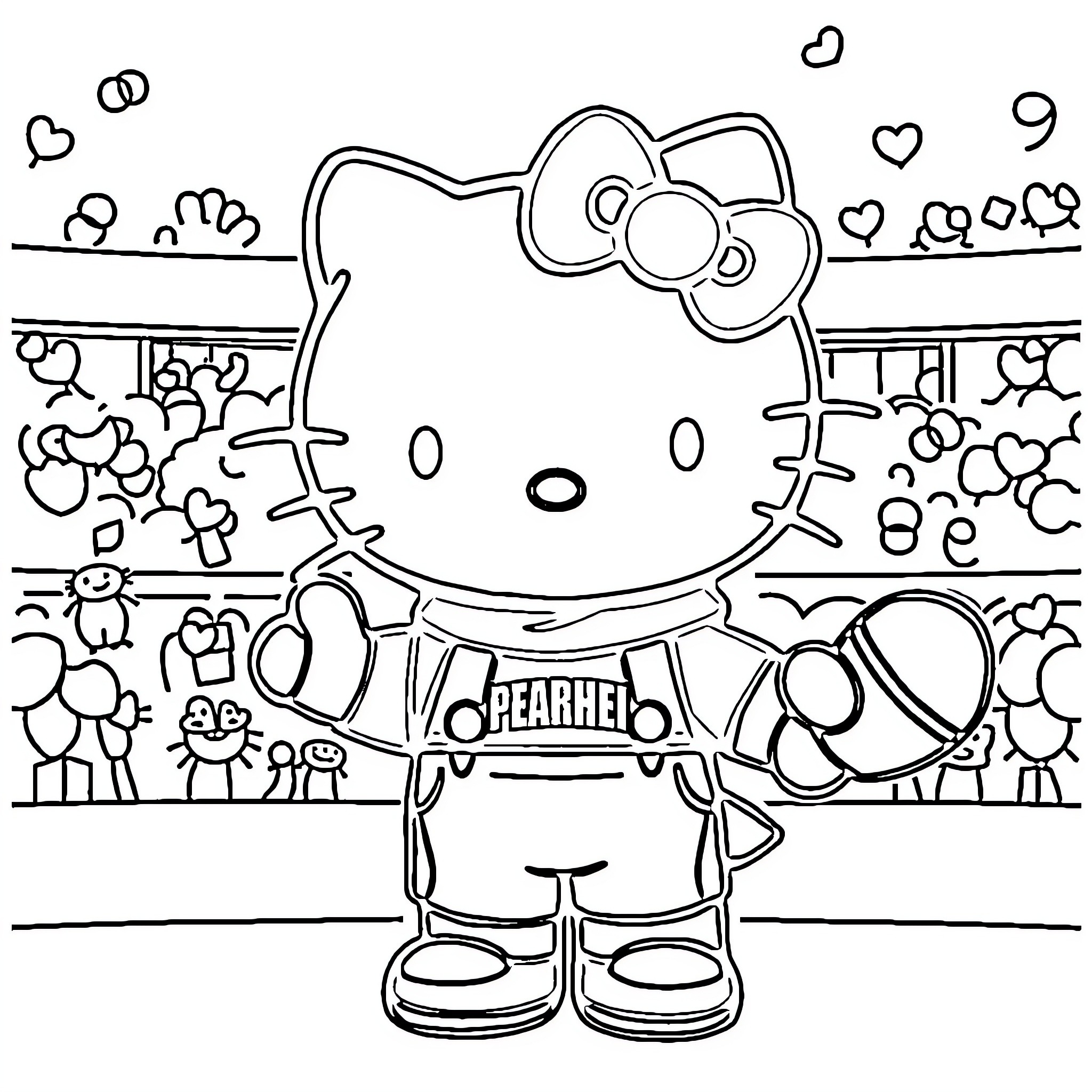 Best Hello Kitty Coloring Pages (Free Printable PDF)