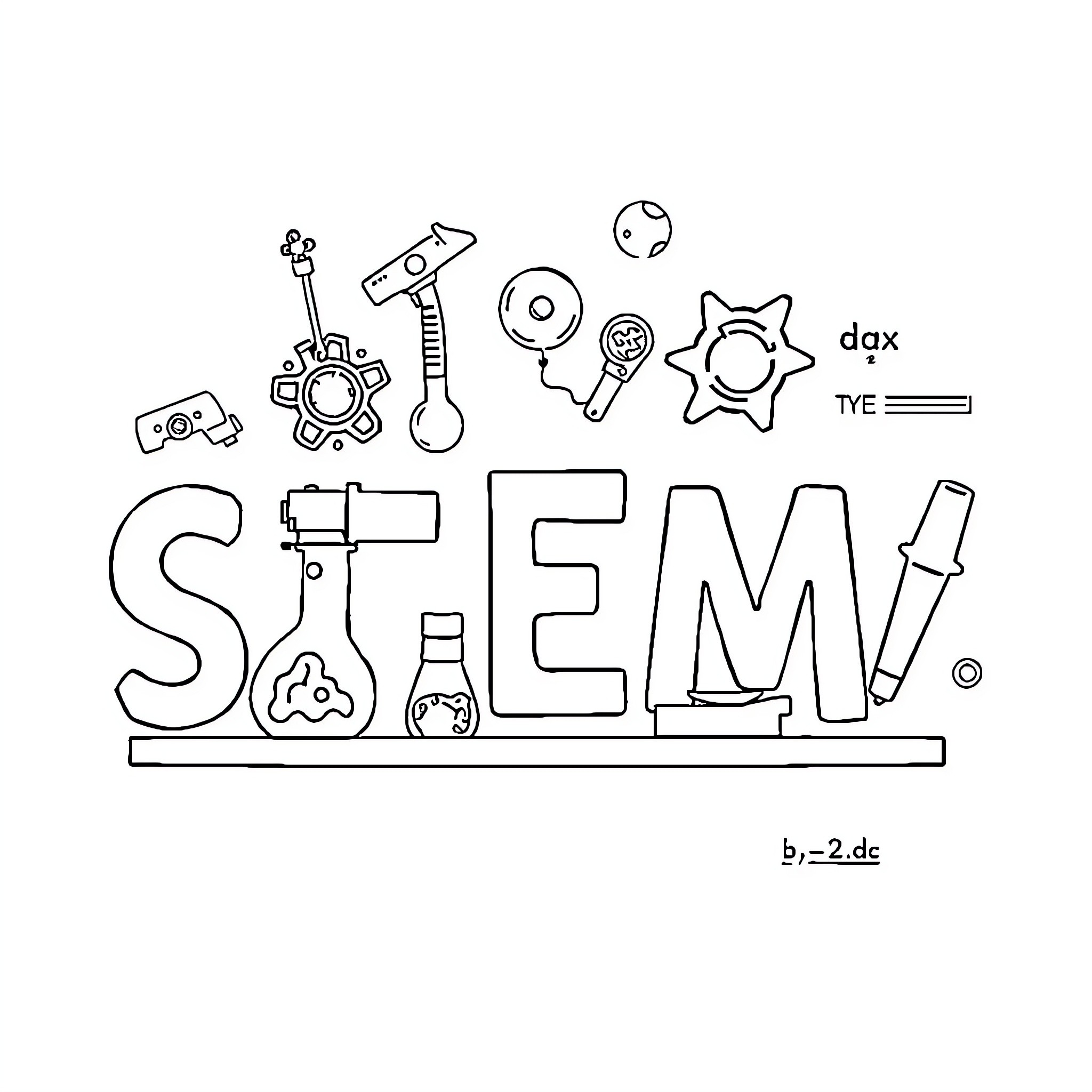 Best STEM Coloring Pages (Free Printable PDF)