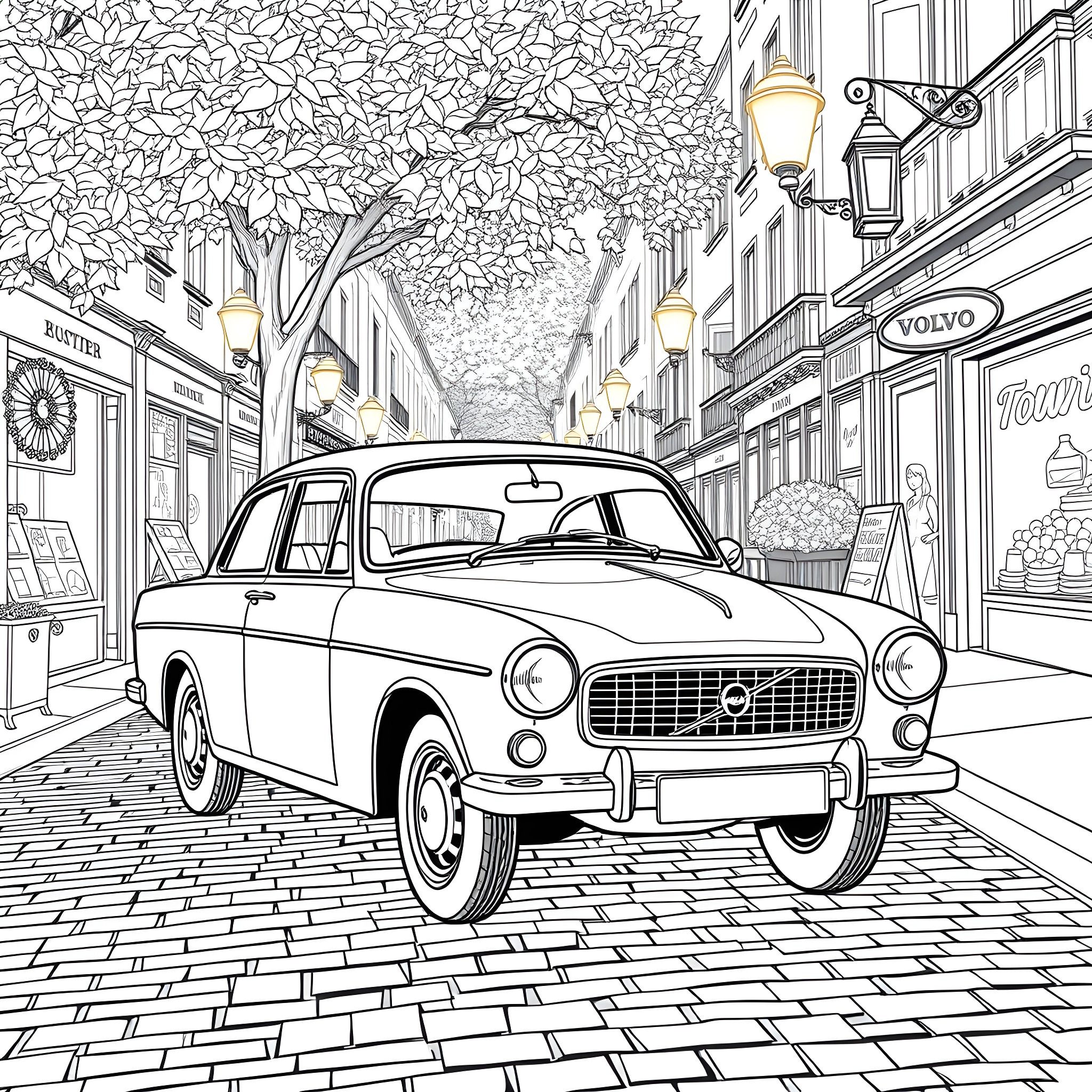 Best Volvo Coloring Pages (Free Printable PDF)