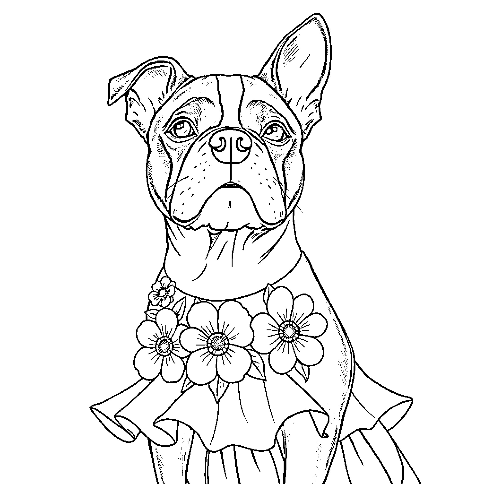 Best Staffy Coloring Pages (Free Printable PDF)