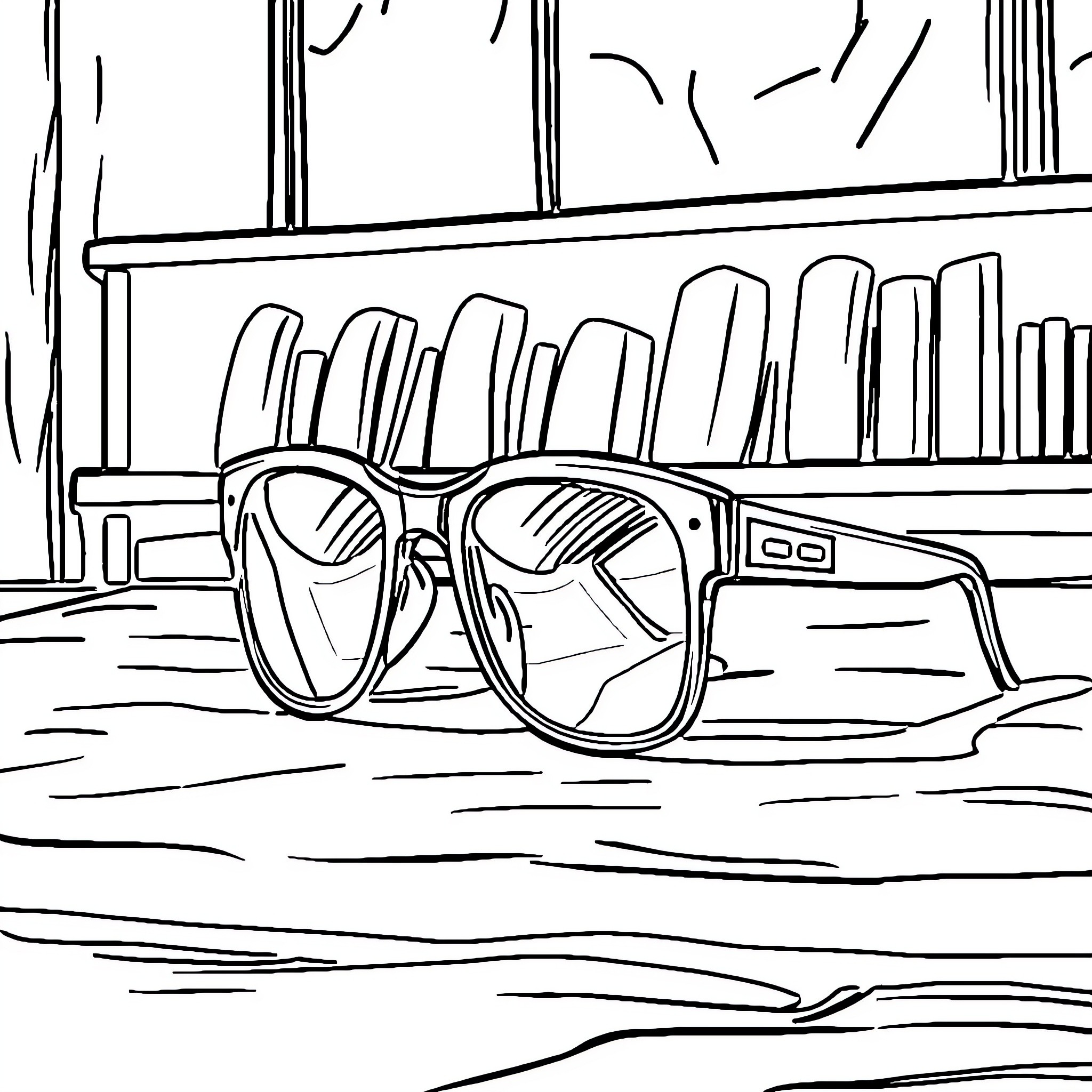 Best Glasses Coloring Pages (Free Printable PDF)