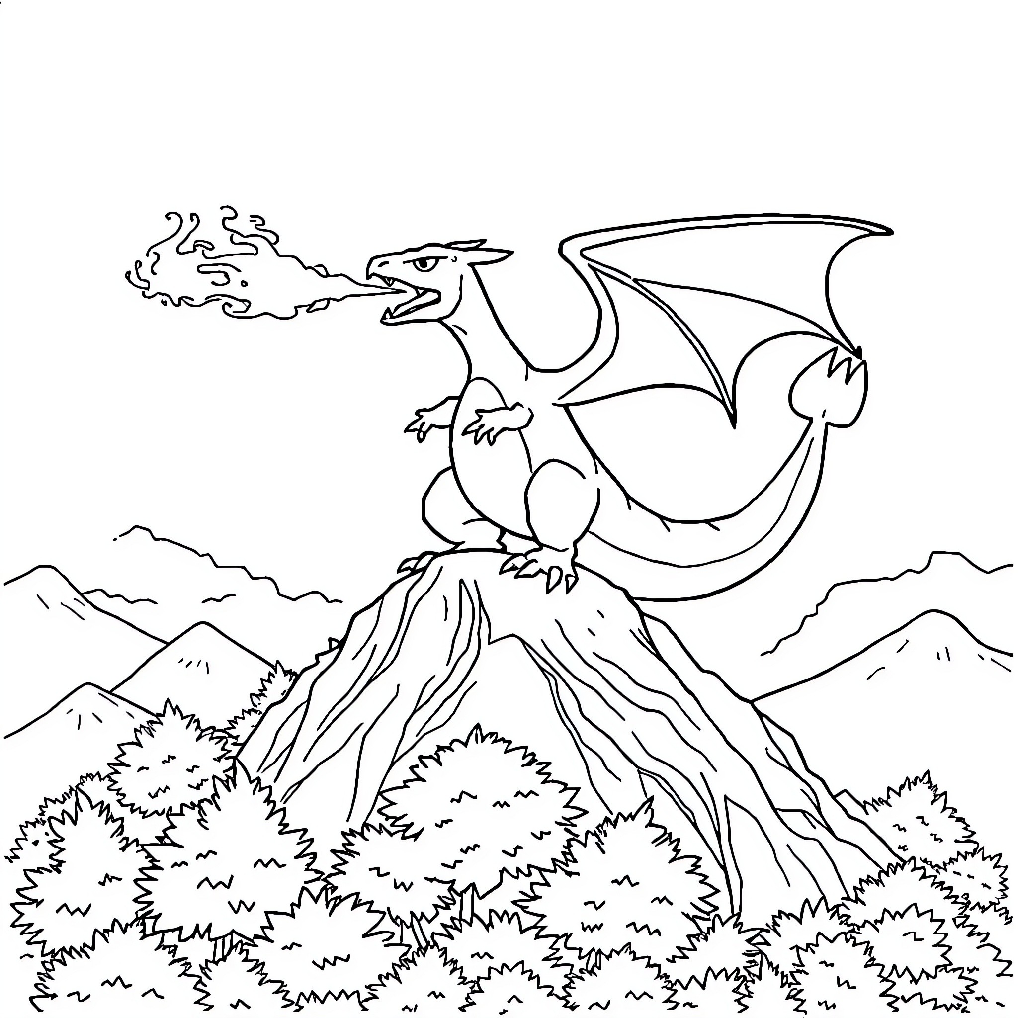 Best Charizard Coloring Pages (Free Printable PDF)