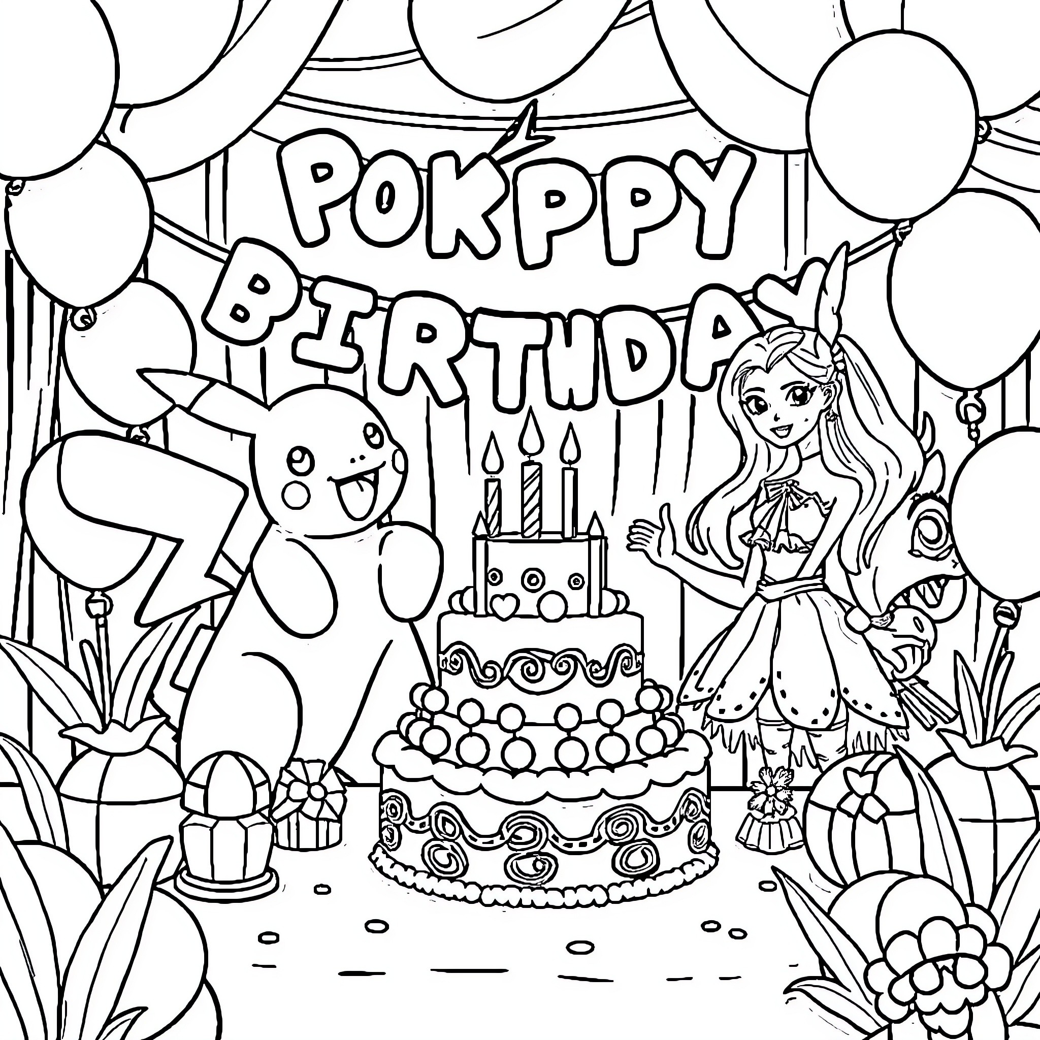 Best Pokémon Coloring Pages (Free Printable PDF)