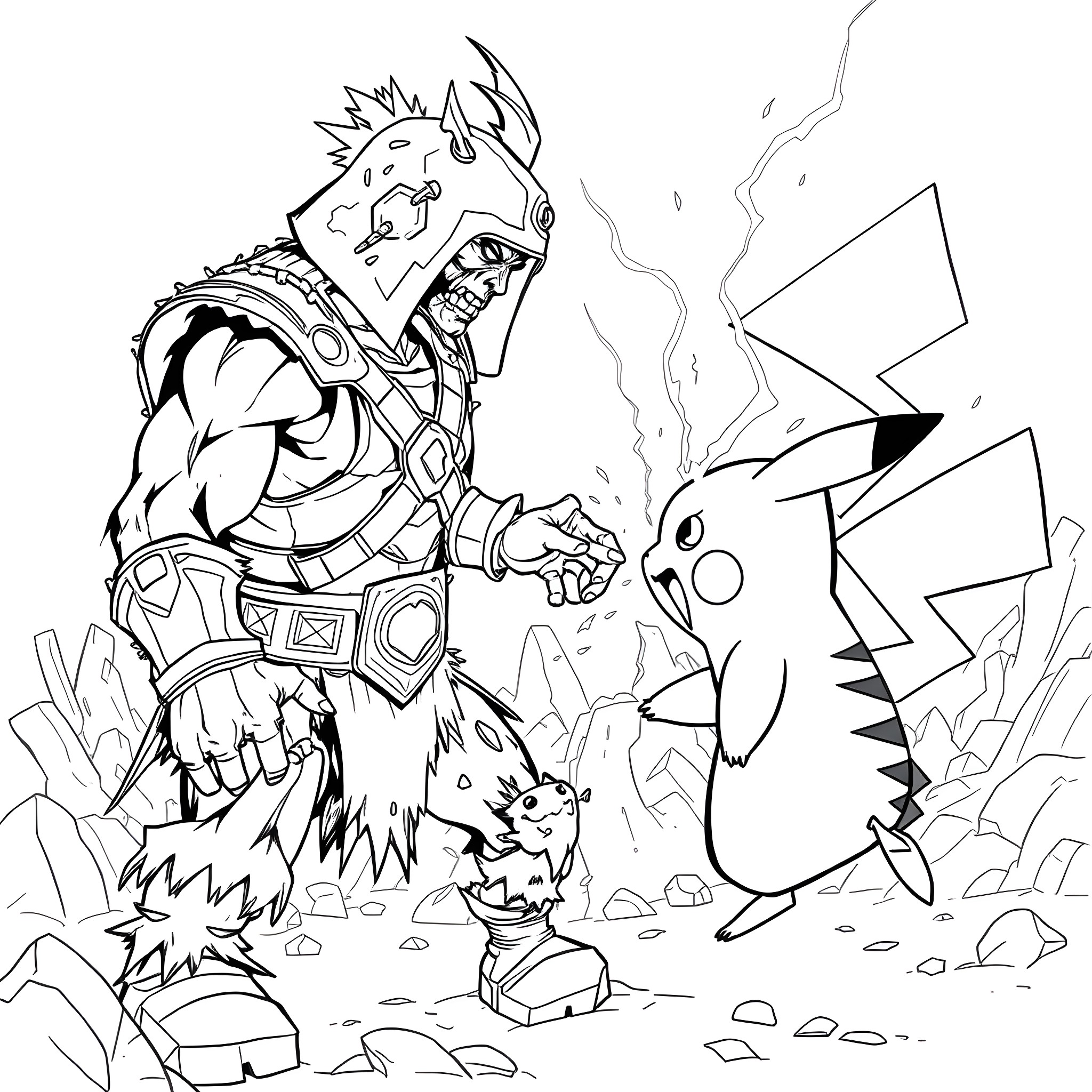 Best Zombie He-man Coloring Pages (Free Printable PDF)