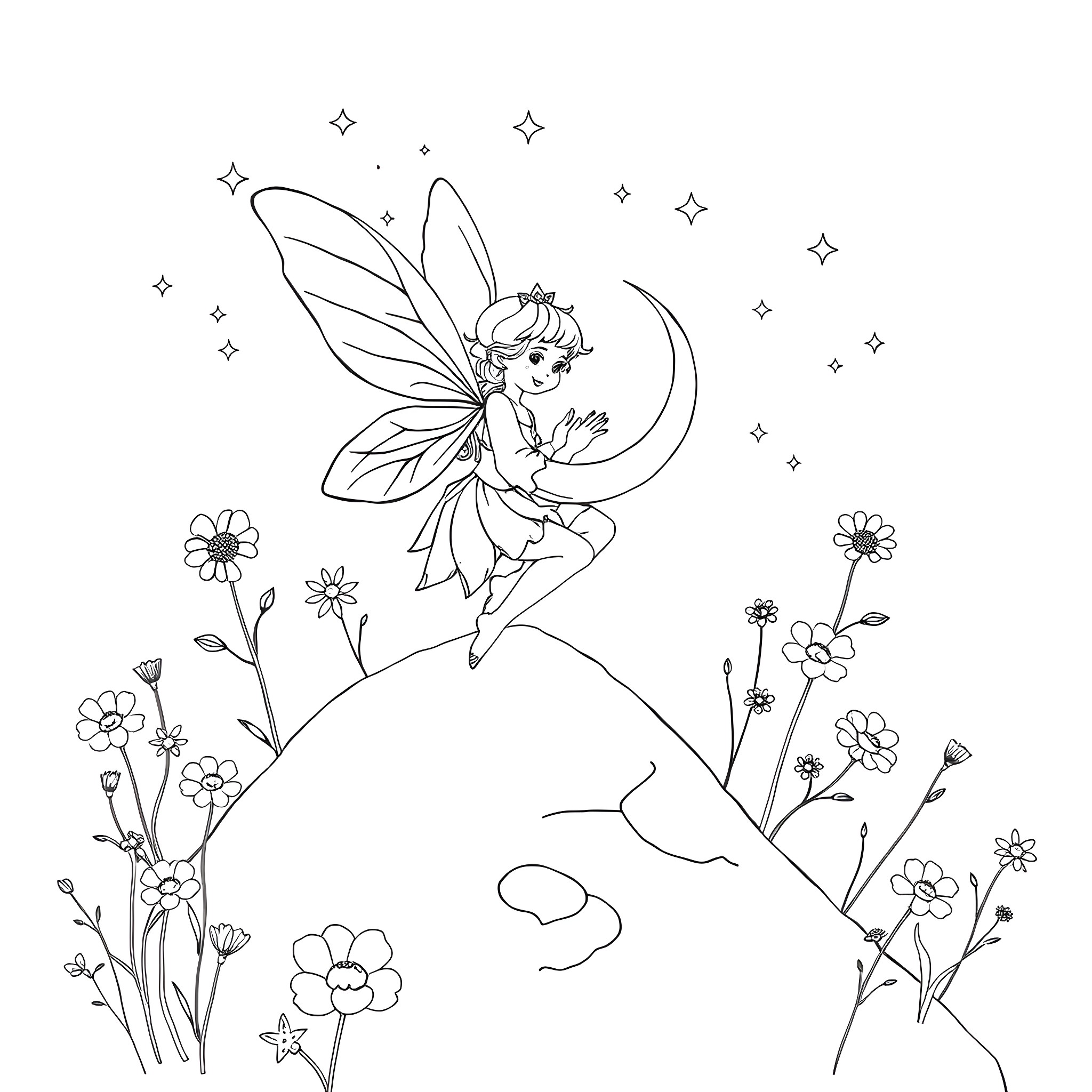 Best Fairy Coloring Pages (Free Printable PDF)