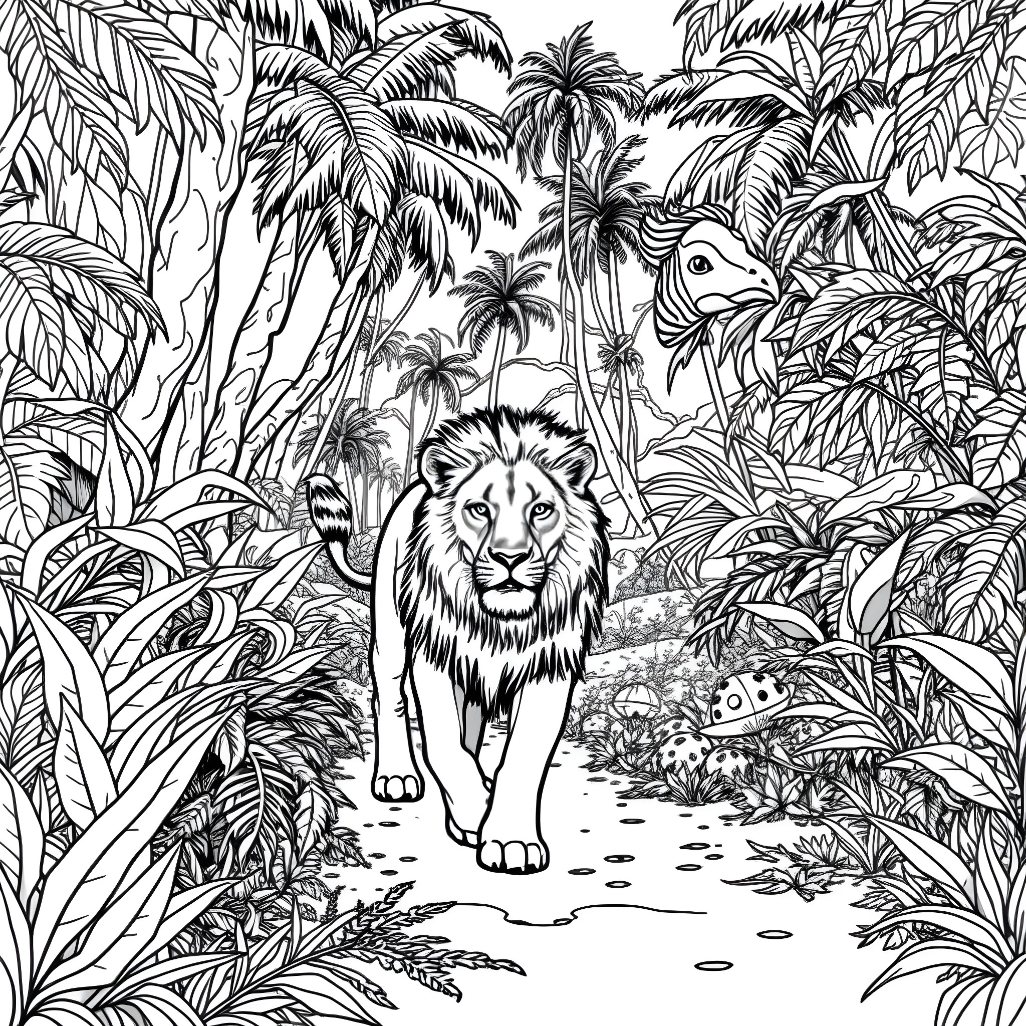 50 Best Lion Coloring Pages (Free Printable PDFs)