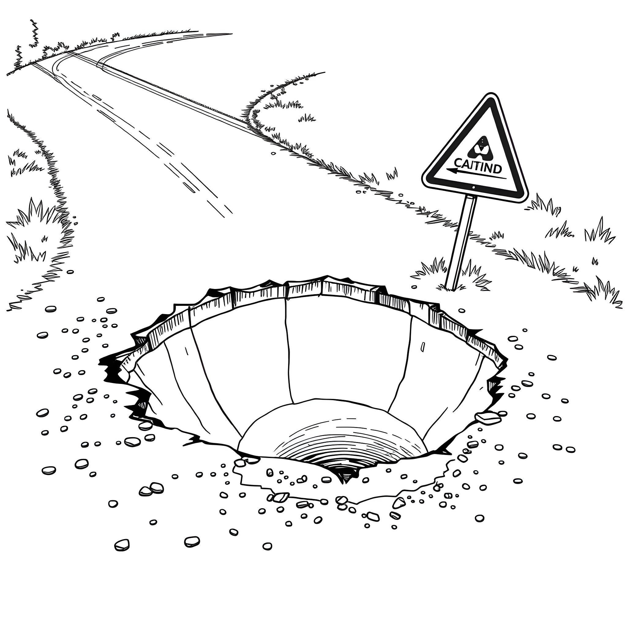 10 Best Pothole Coloring Pages (Free Printable PDFs)