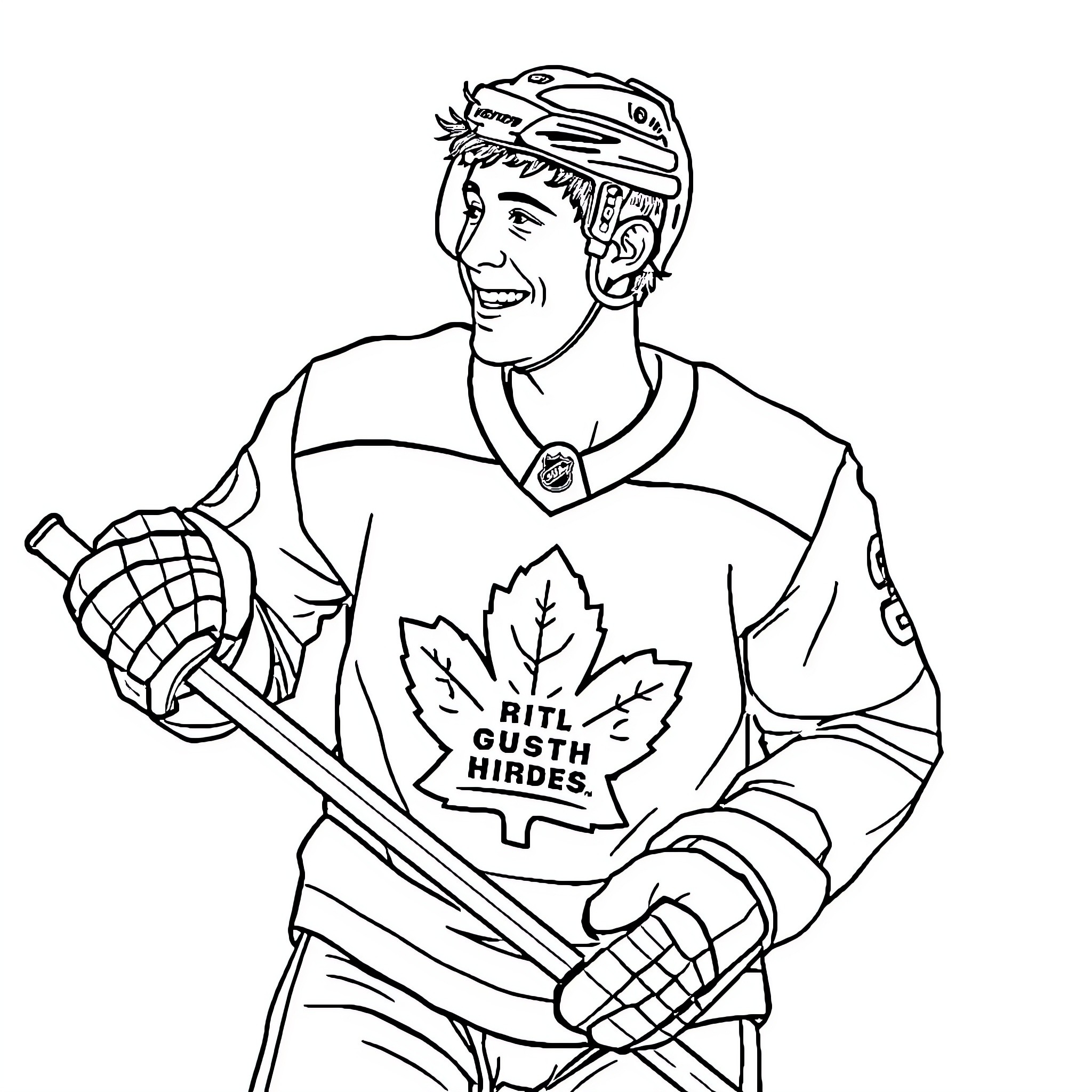 Best Mitch Marner Coloring Pages (Free Printable PDF)
