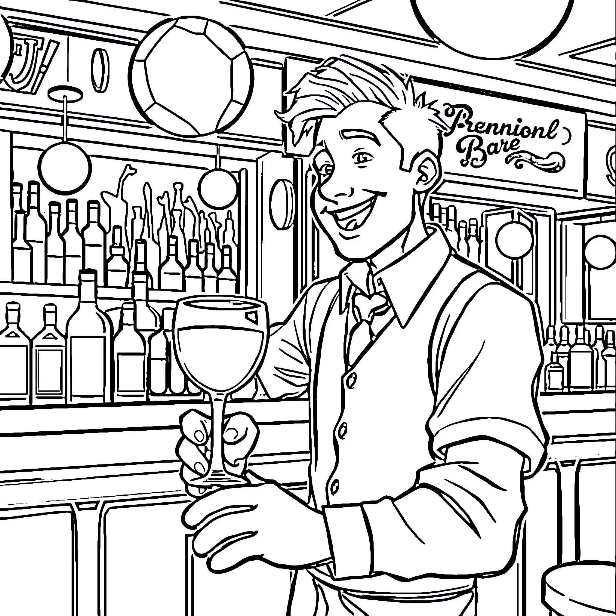 Best Barman Coloring Pages (Free Printable PDF)