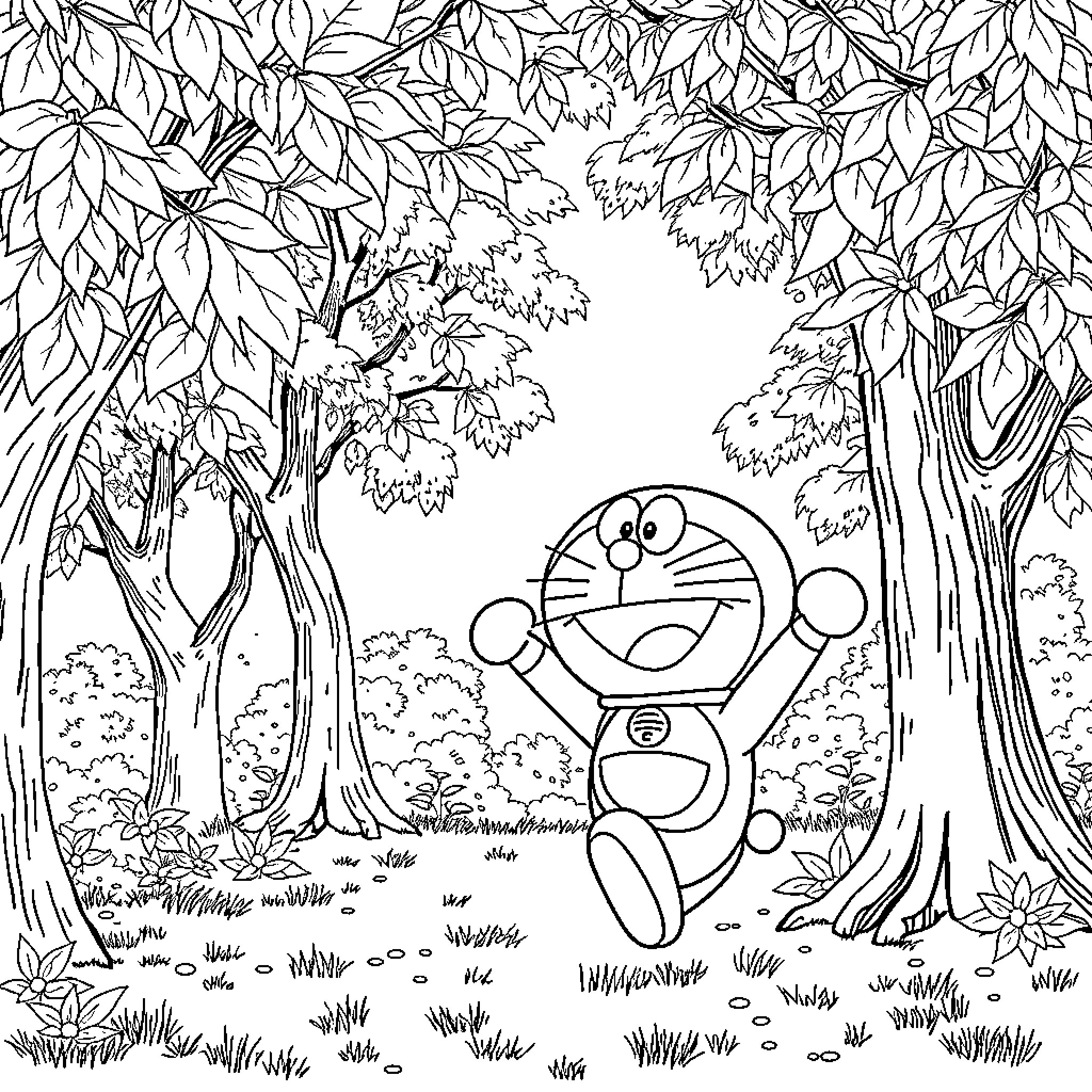 Best Doraemon Coloring Pages (Free Printable PDF)