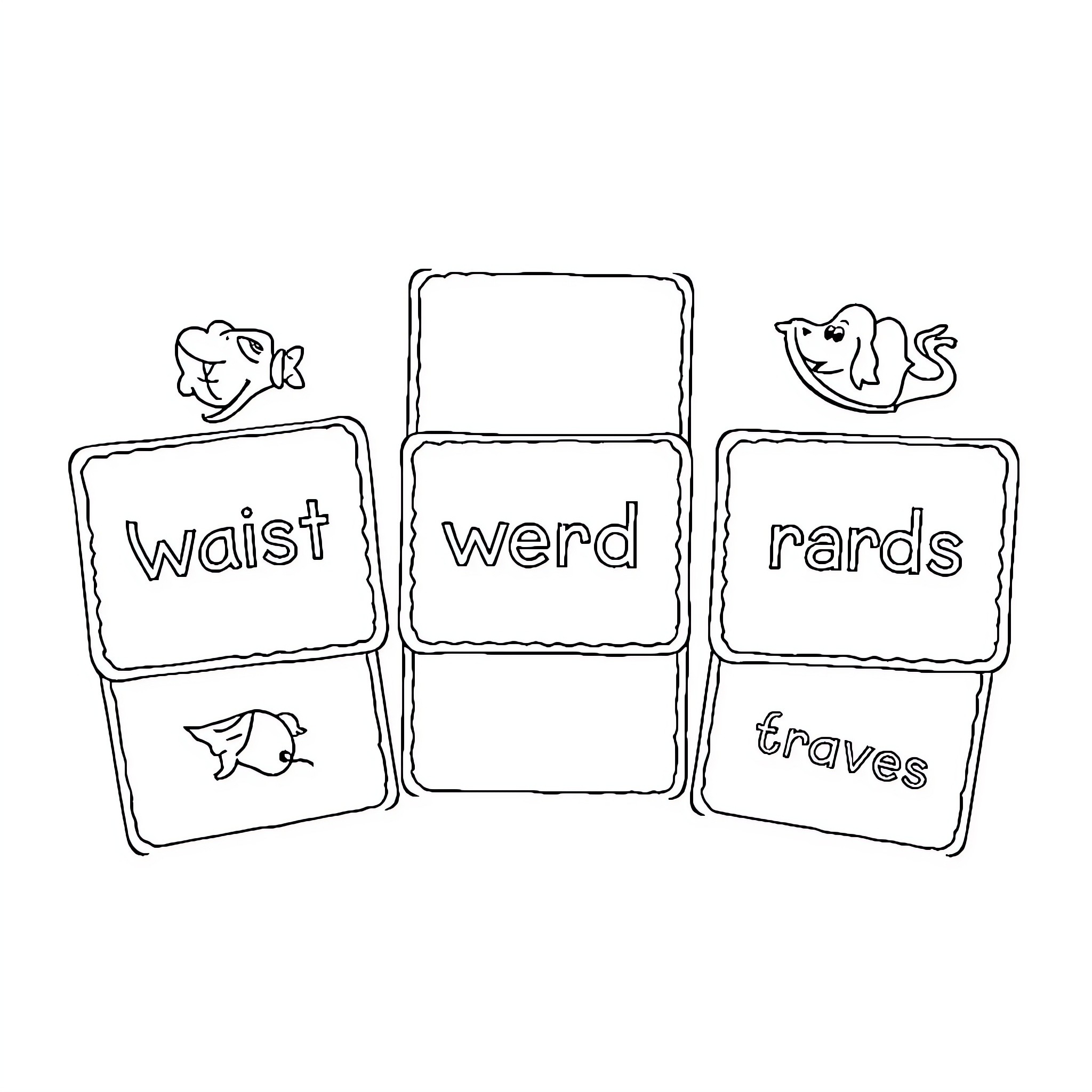 Best Word Coloring Pages (Free Printable PDF)