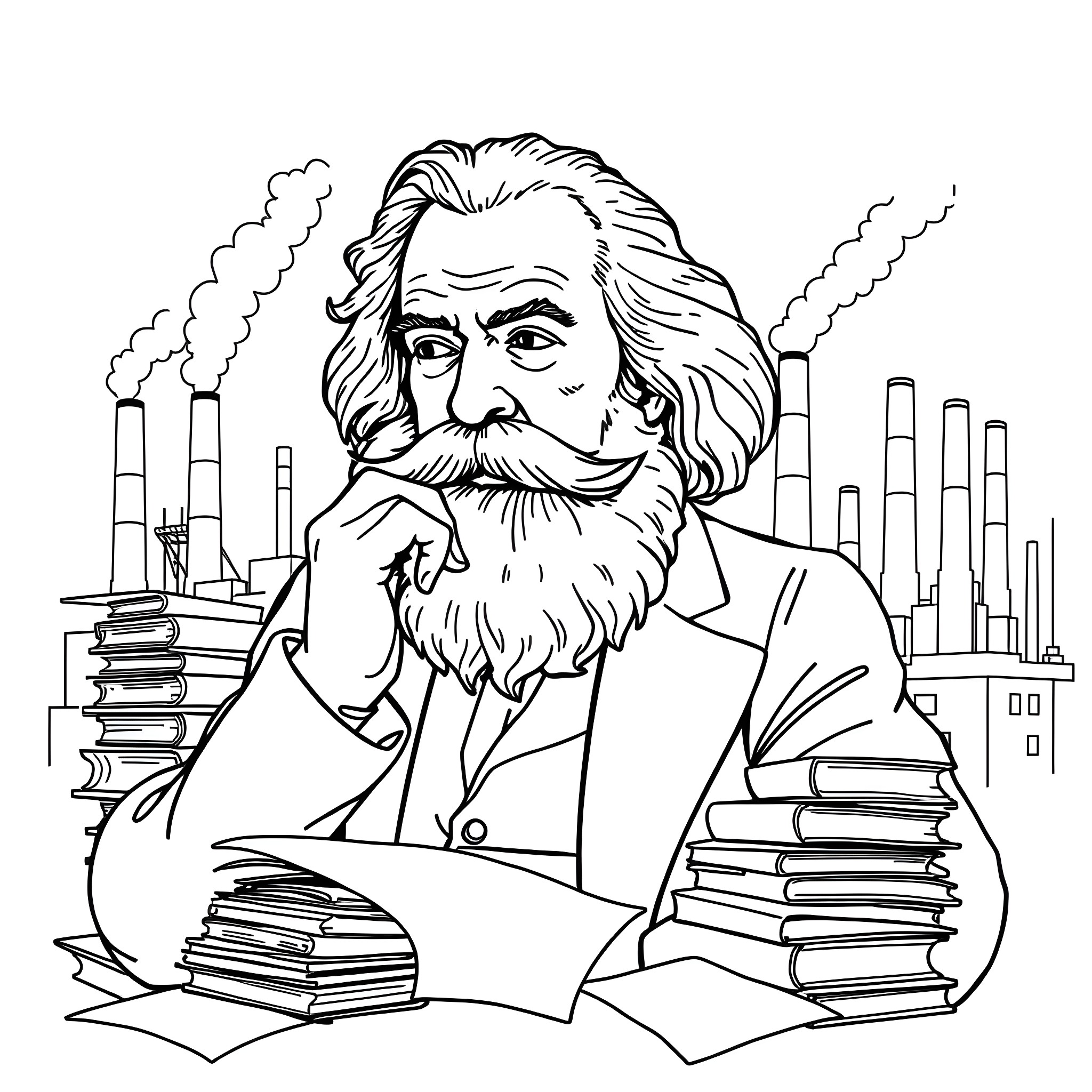 1 Best Karl Marx Coloring Pages (Free Printable PDFs)