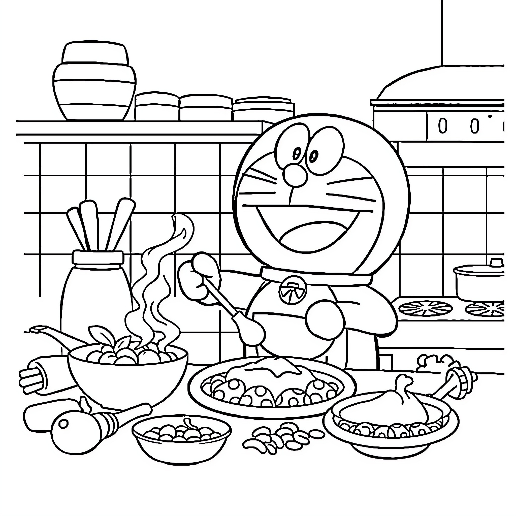 65 Best Doraemon Coloring Pages (Free Printable PDFs)