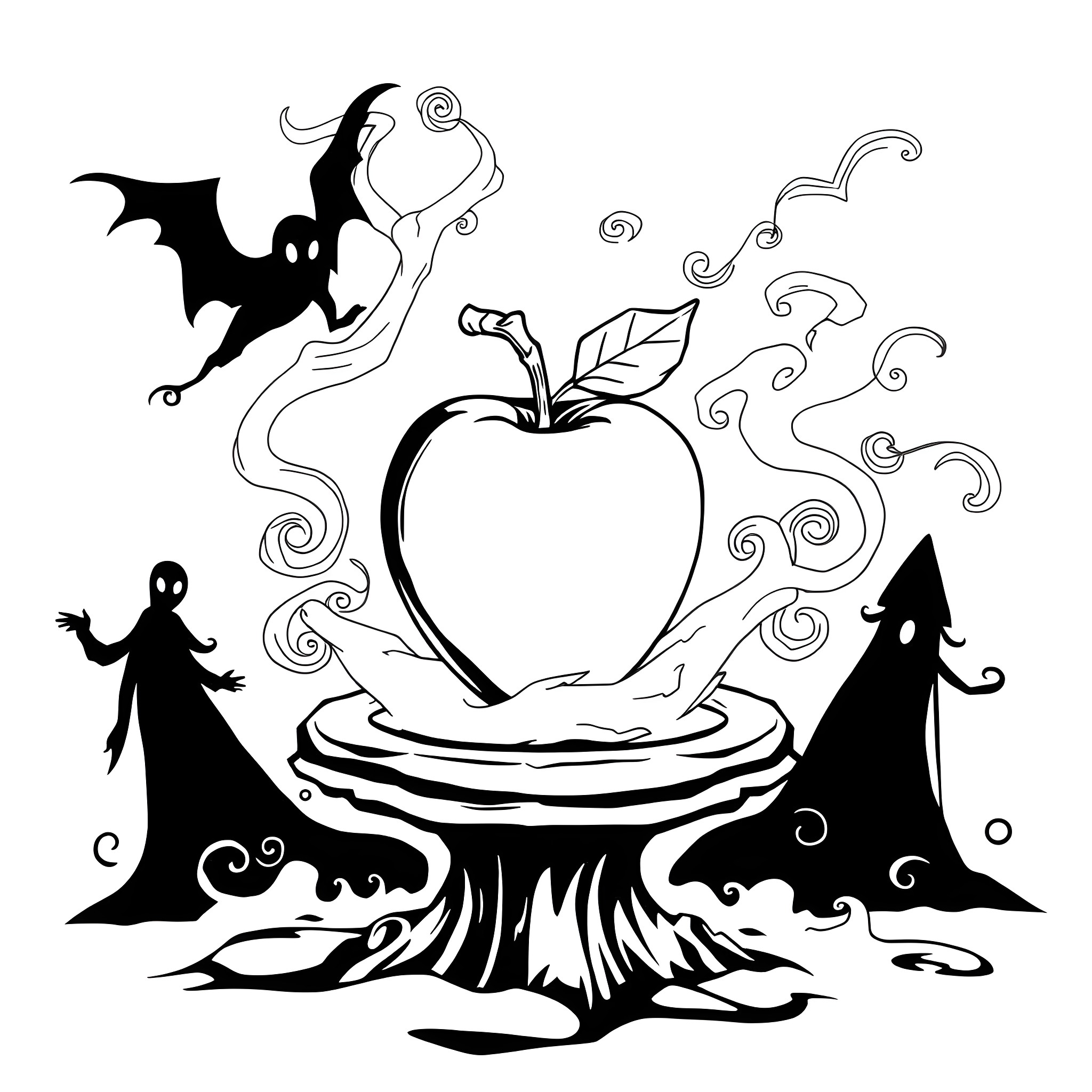 Best Poison Apple Coloring Pages (Free Printable PDF)