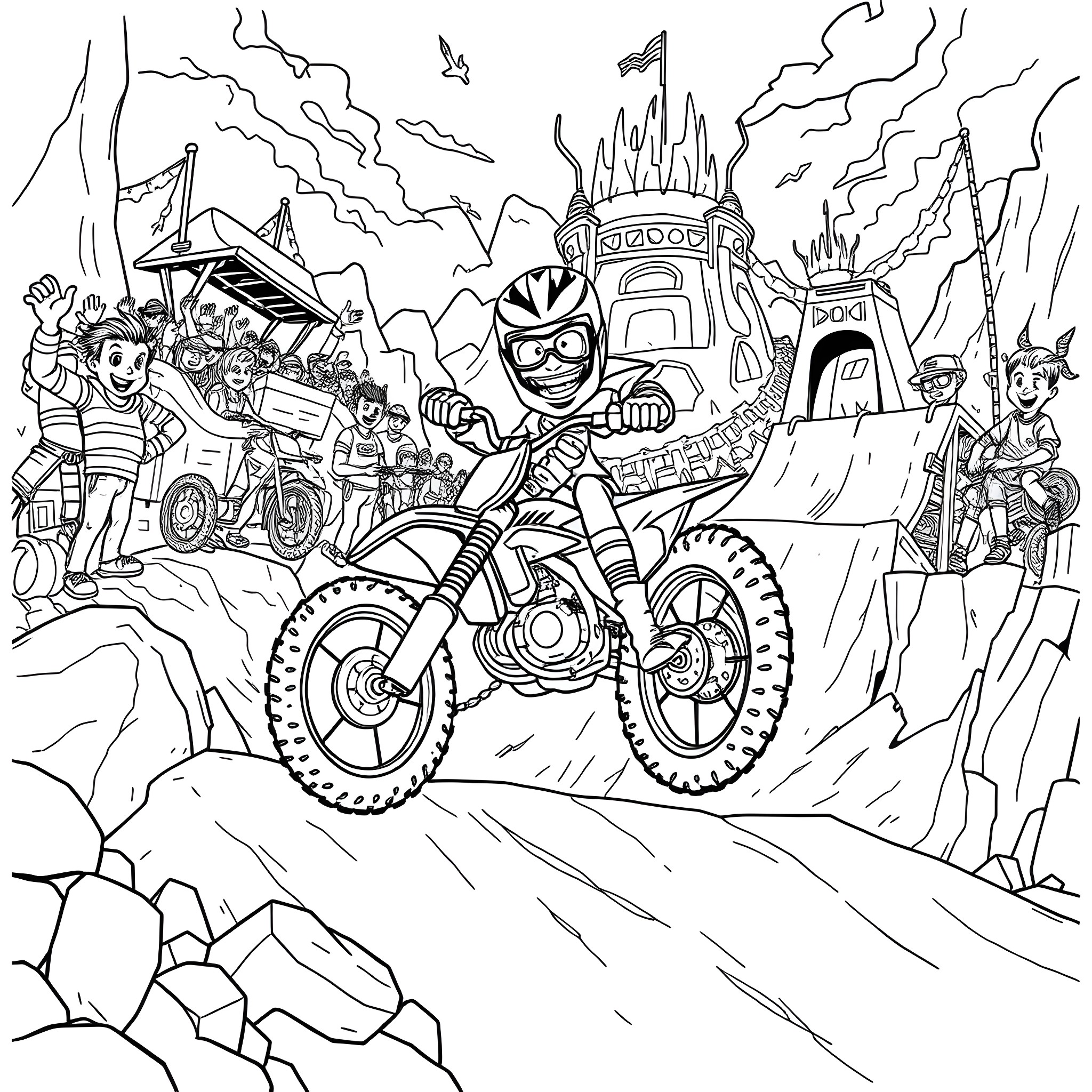 1 Best Cru Jones Coloring Pages (Free Printable PDFs)