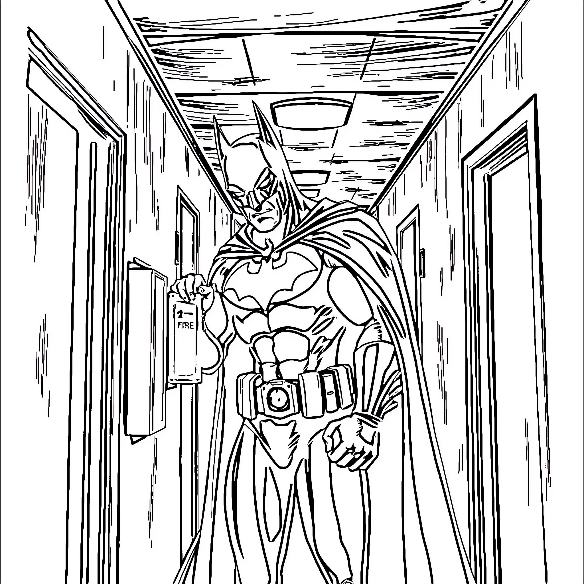 Best Batman Coloring Pages (Free Printable PDF)