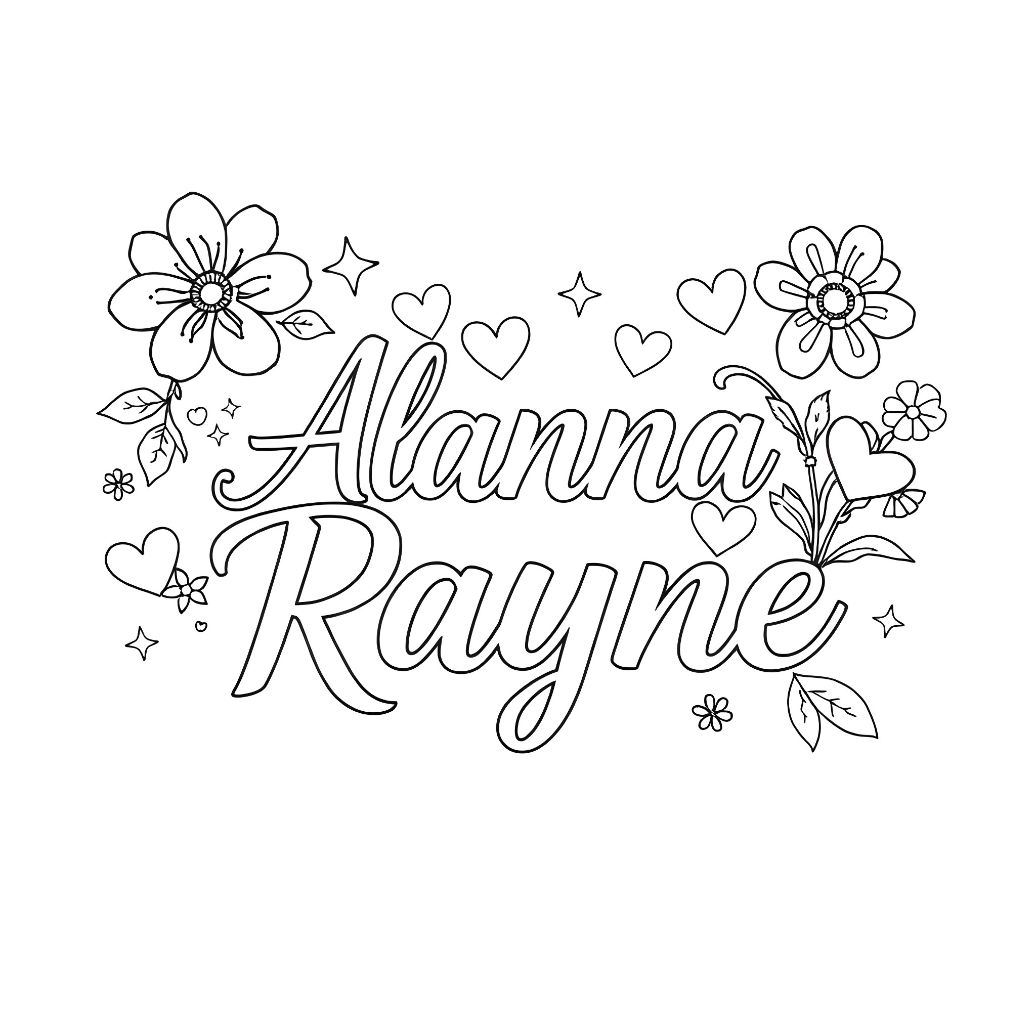 Best Cursive Font Coloring Pages (Free Printable PDF)