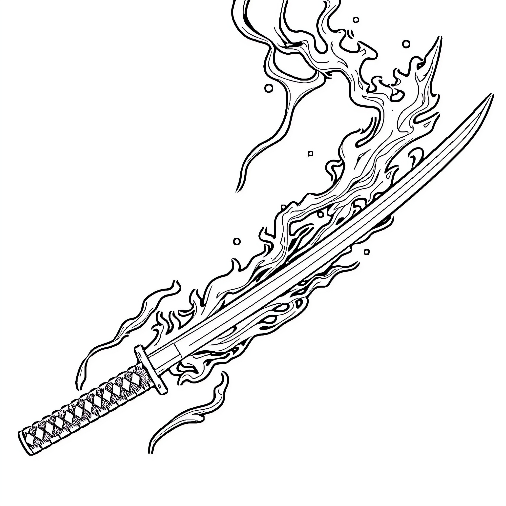 Best Katana Coloring Pages (Free Printable PDF)