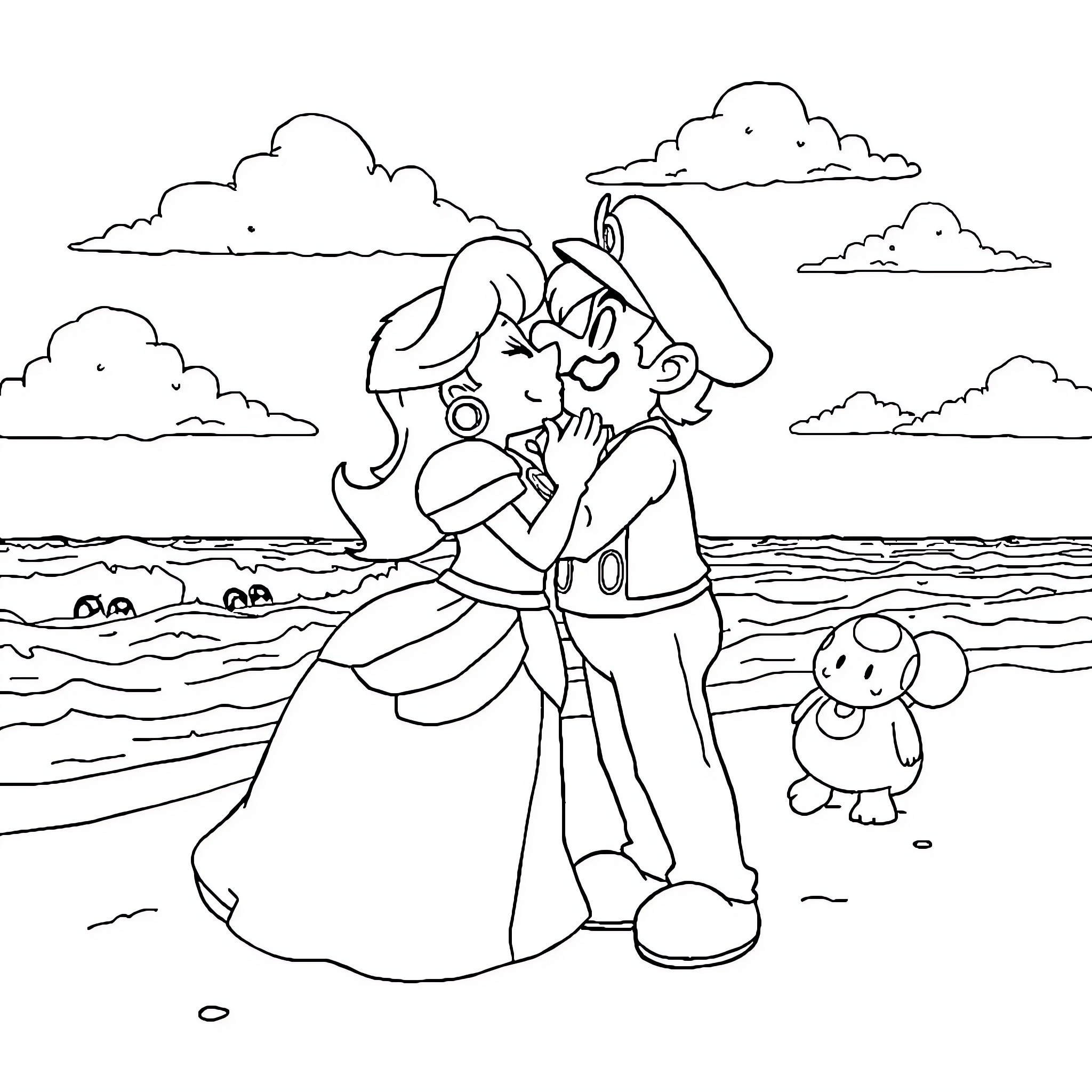 632 Best Mario Coloring Pages (Free Printable PDFs)