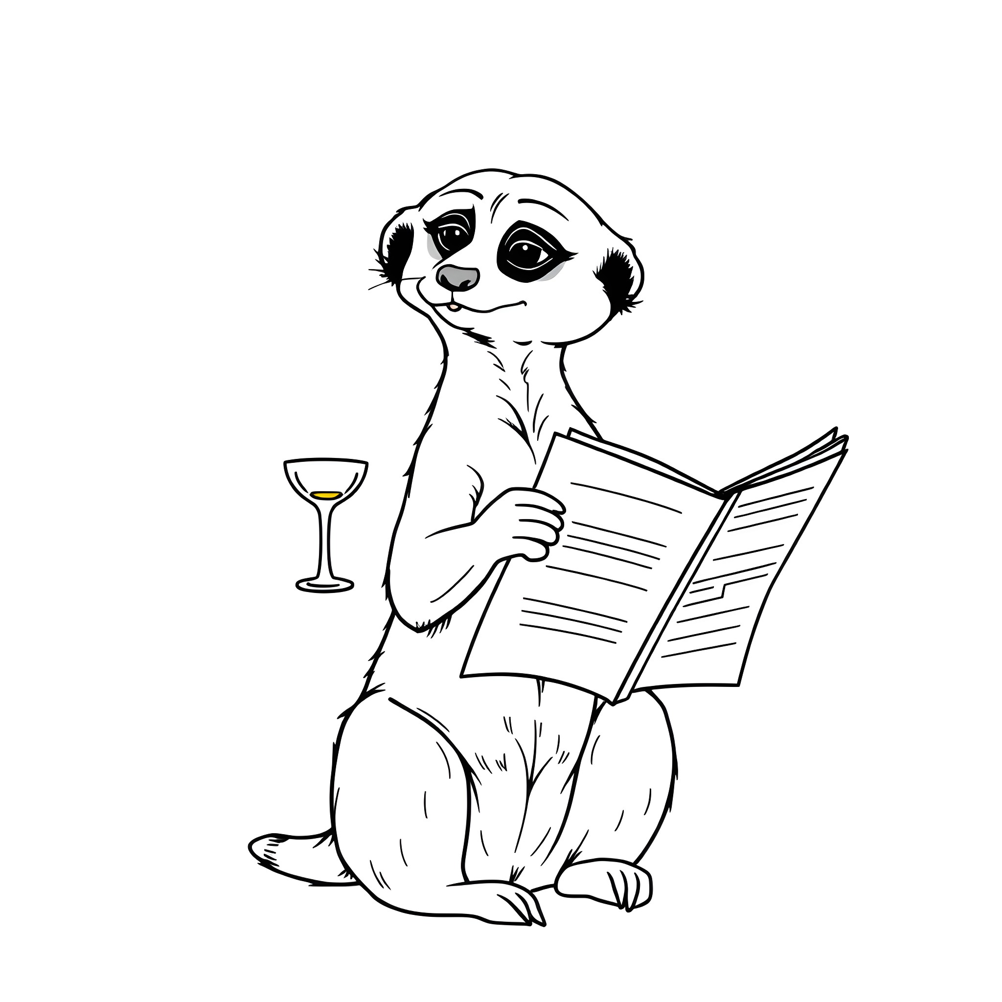 Best Meerkat Coloring Pages (Free Printable PDF)