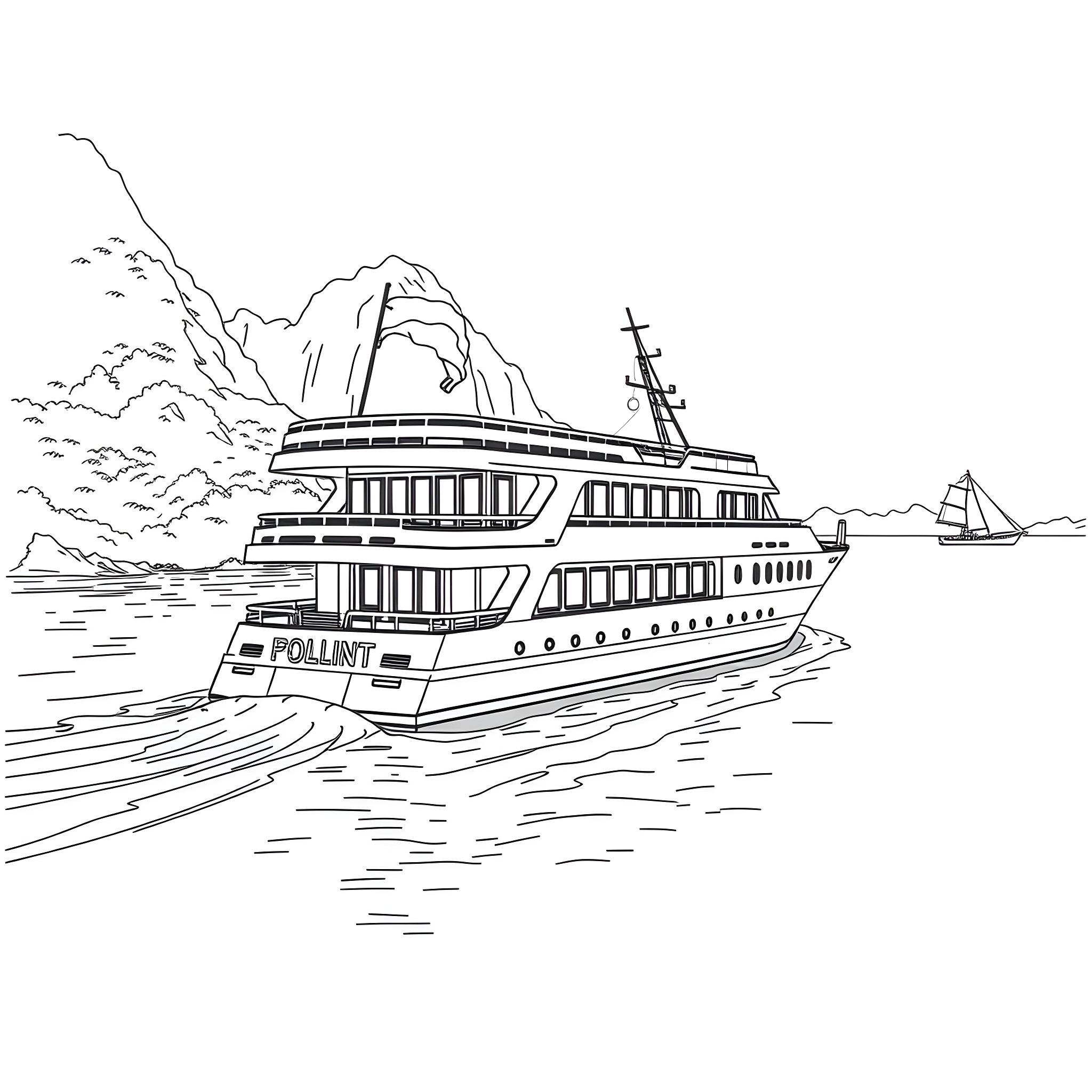 Best Ship Coloring Pages (Free Printable PDF)