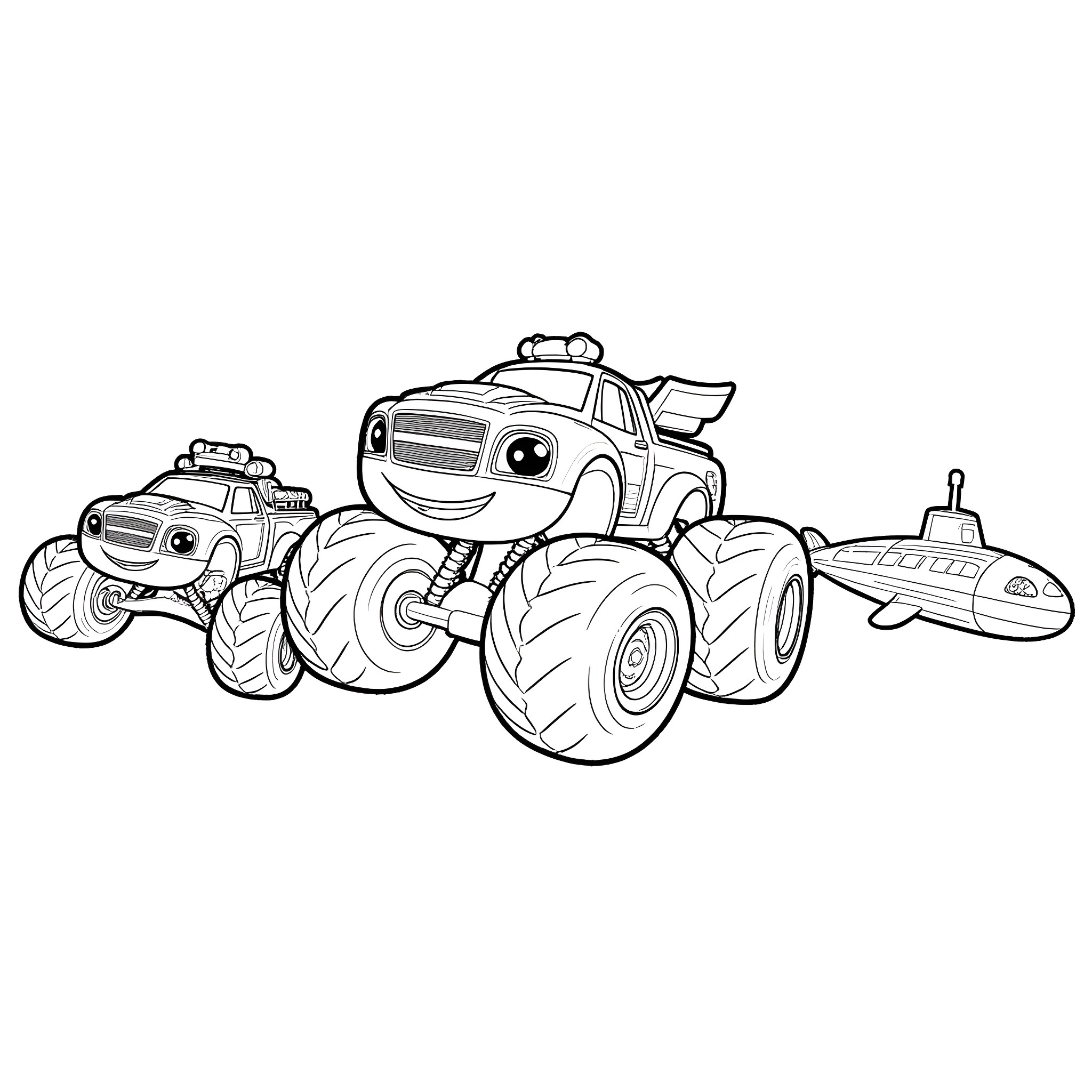 Best Blaze Coloring Pages (Free Printable PDF)